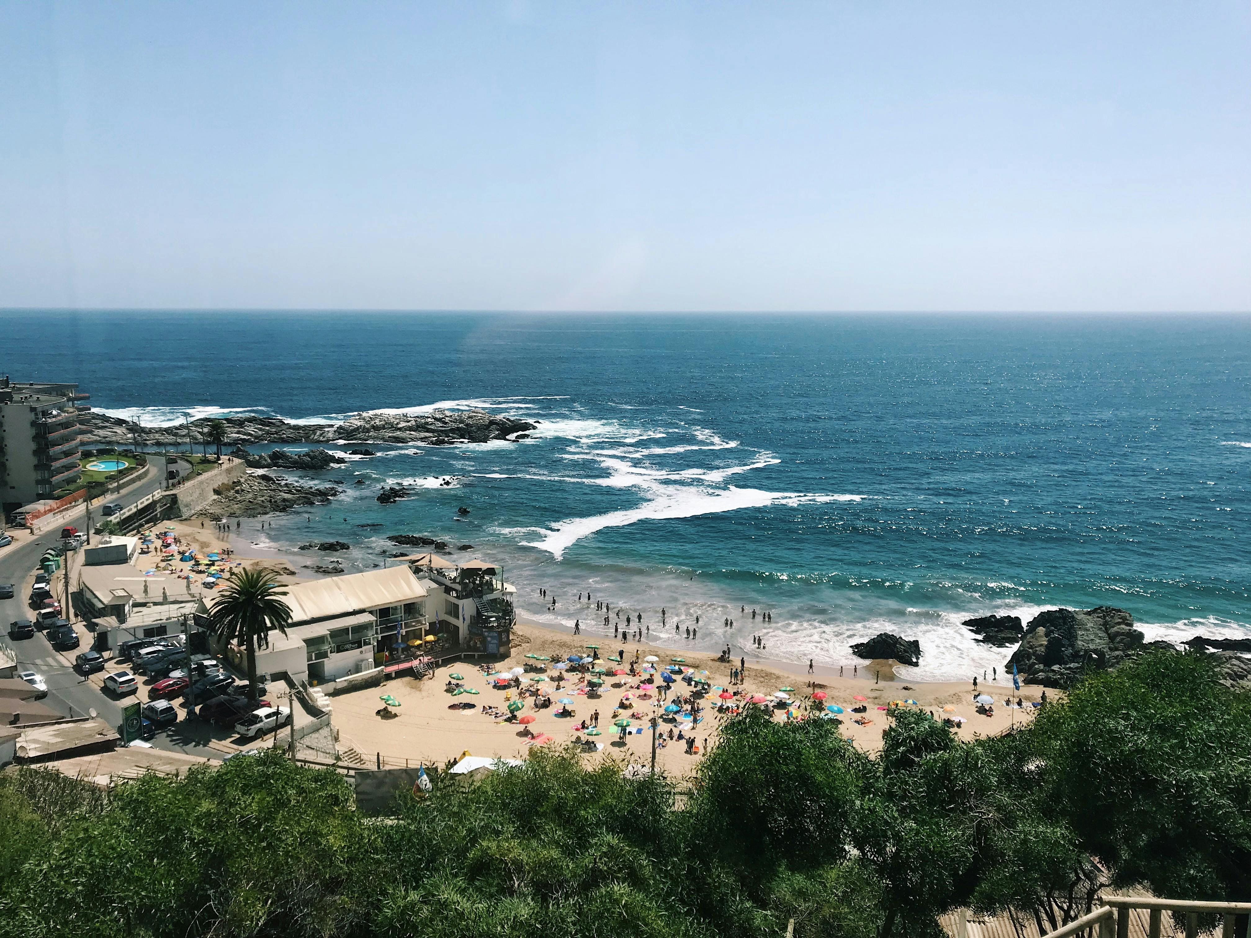 Playa Cochoa Beach in Vina del Mar · Free Stock Photo