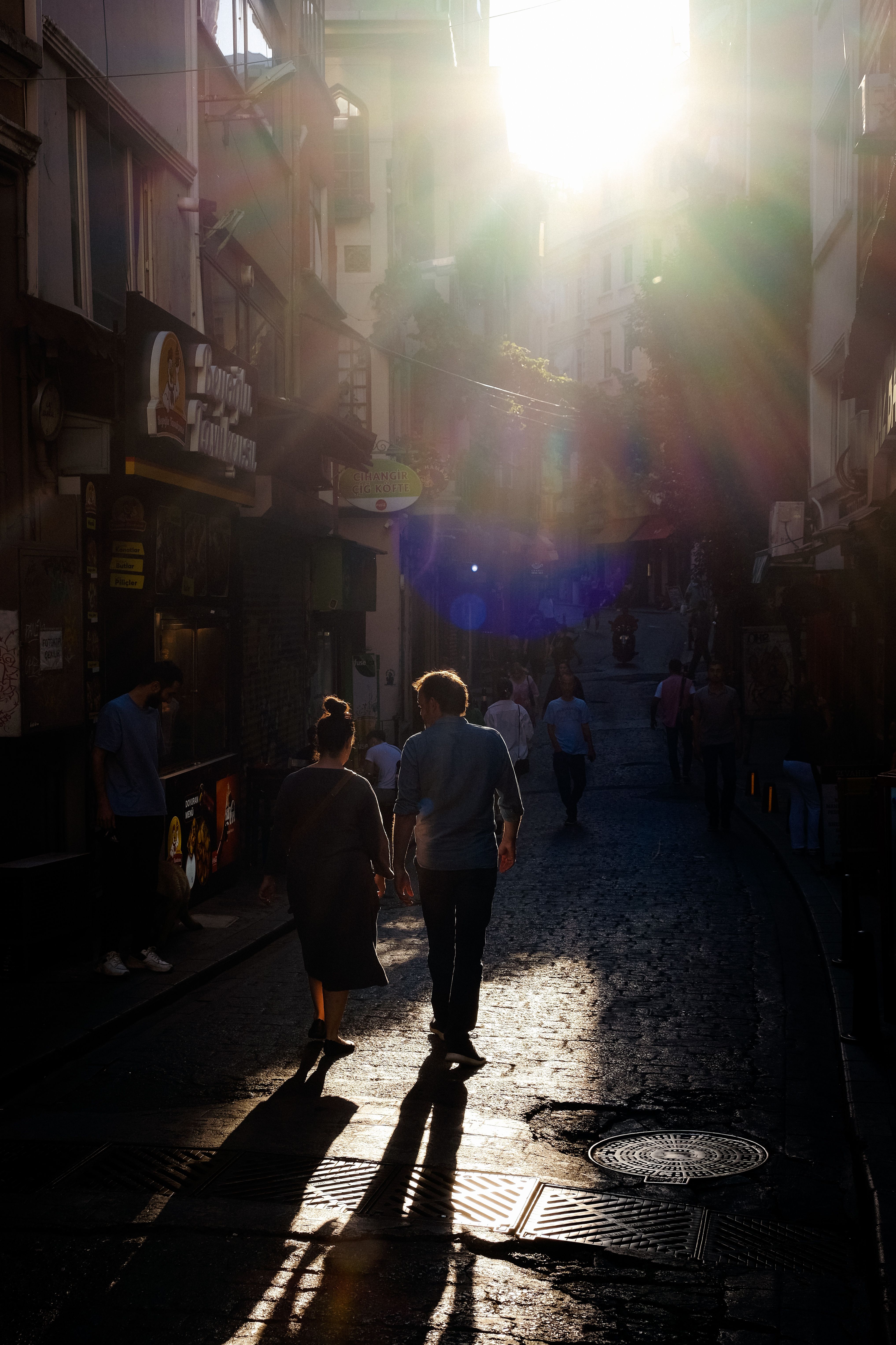 People Walking on Alley · Free Stock Photo