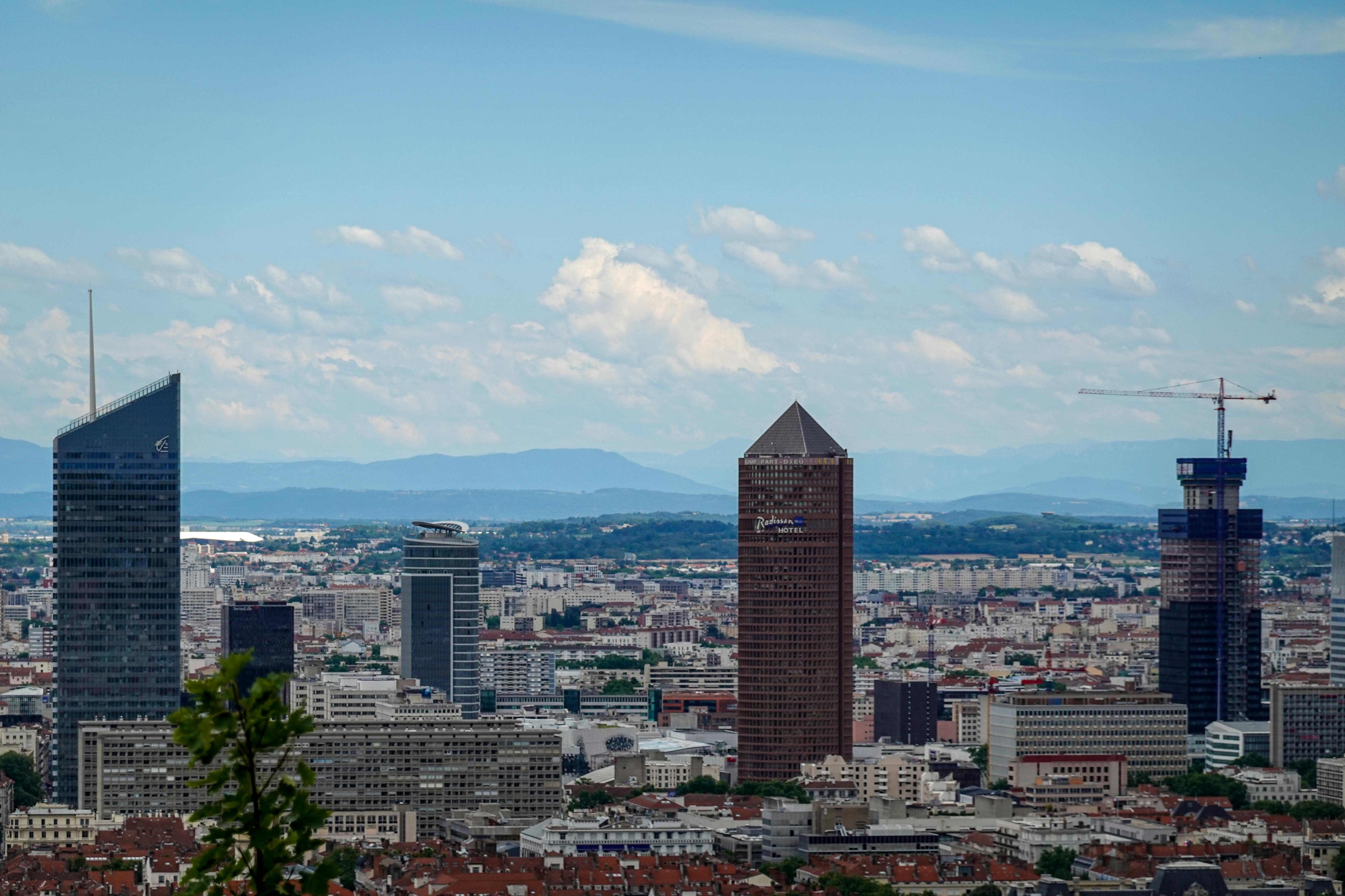 City Buildings Under the Blue Sky · Free Stock Photo