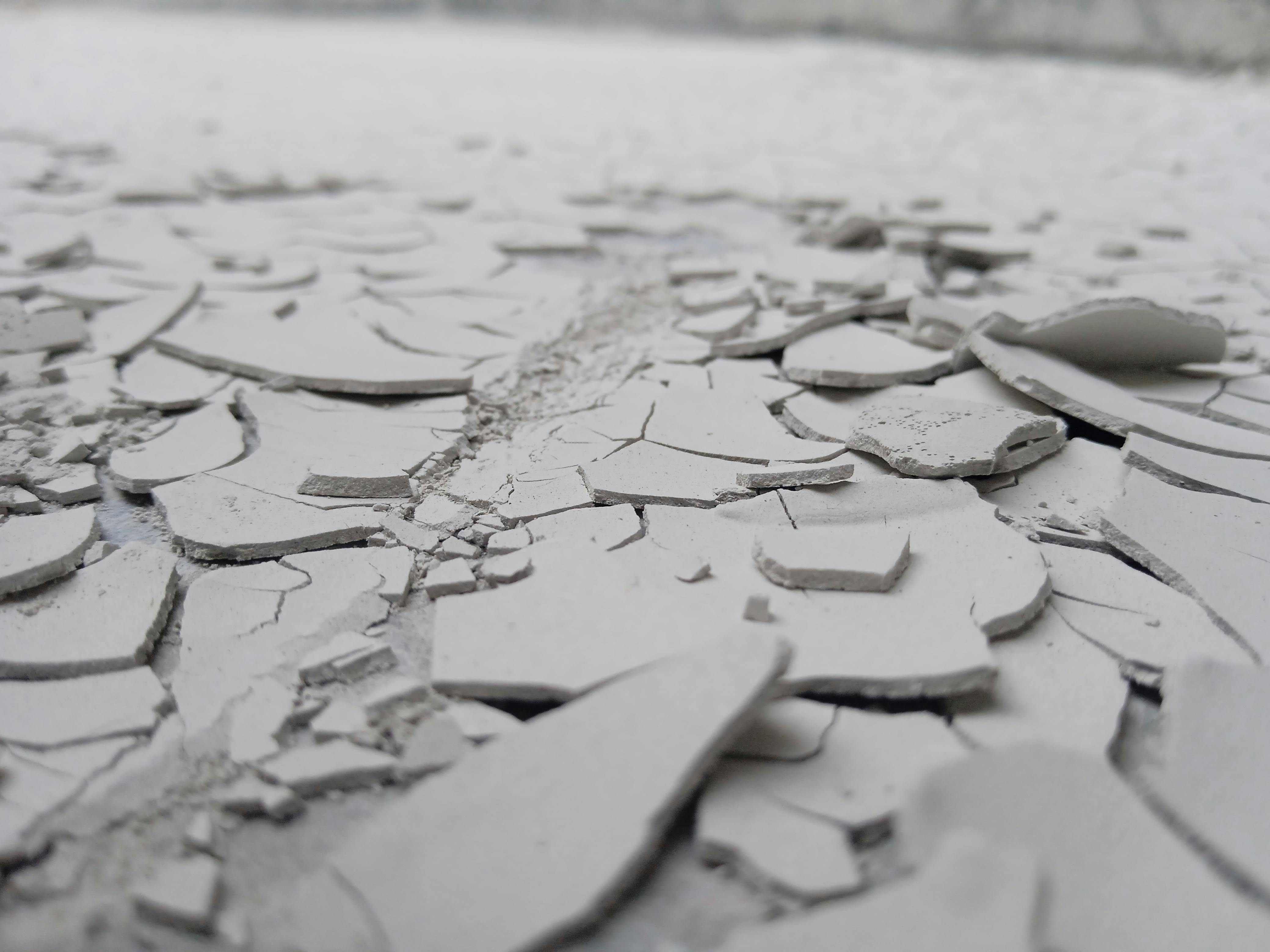 Close Up of Broken Concrete Surface · Free Stock Photo