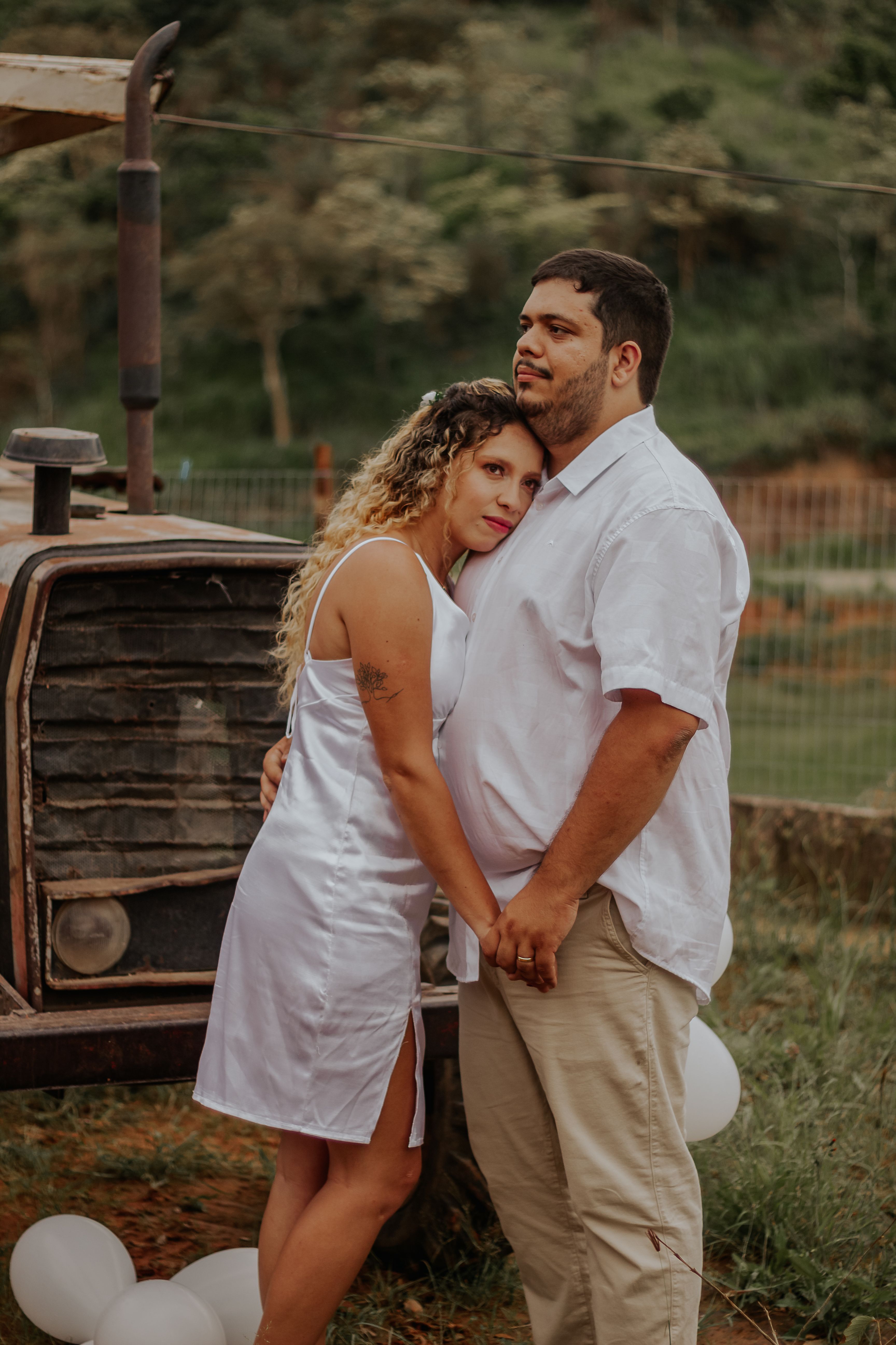 A Couple Posing While Holding Hands · Free Stock Photo