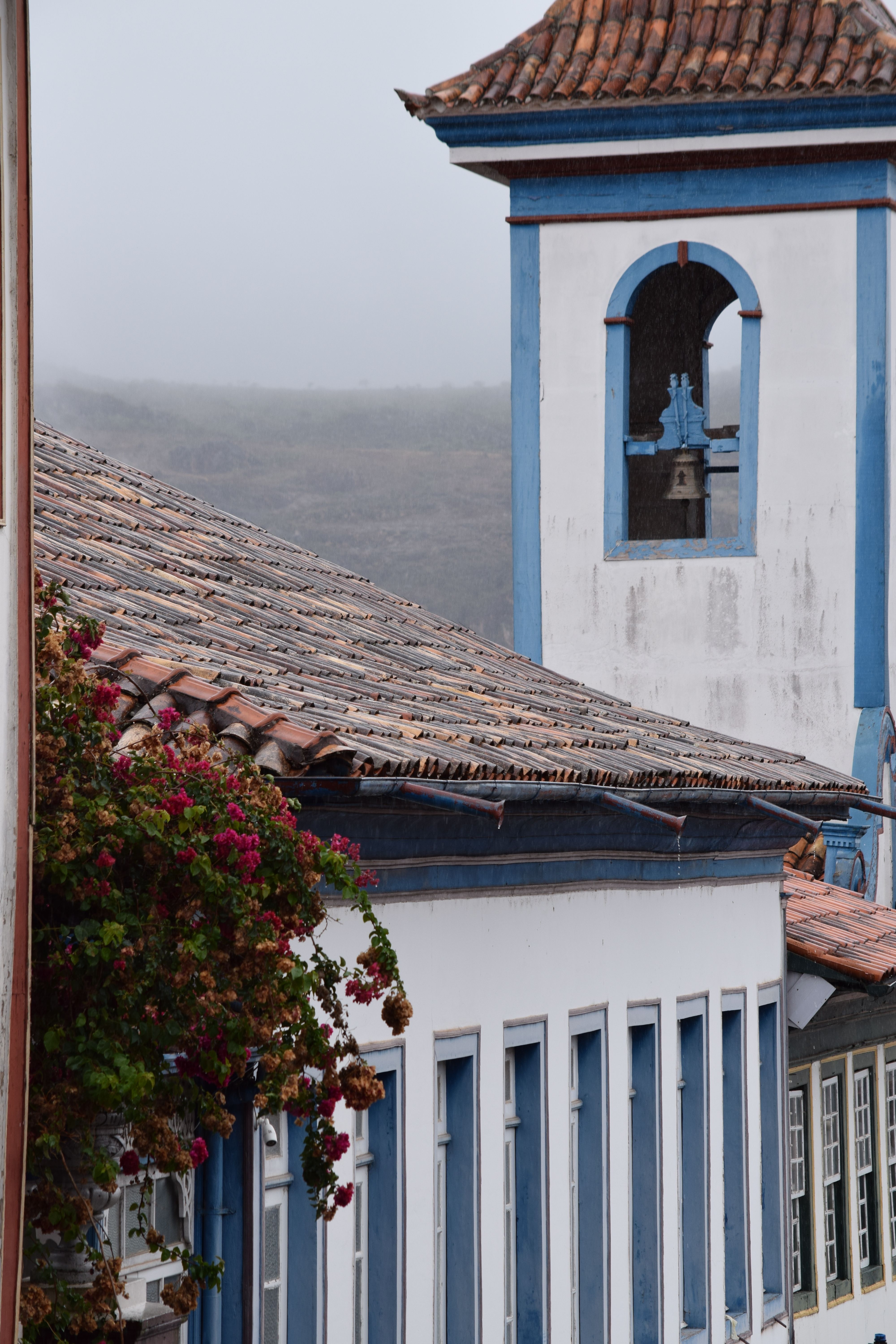 Bell Tower with Roof Tiles · Free Stock Photo