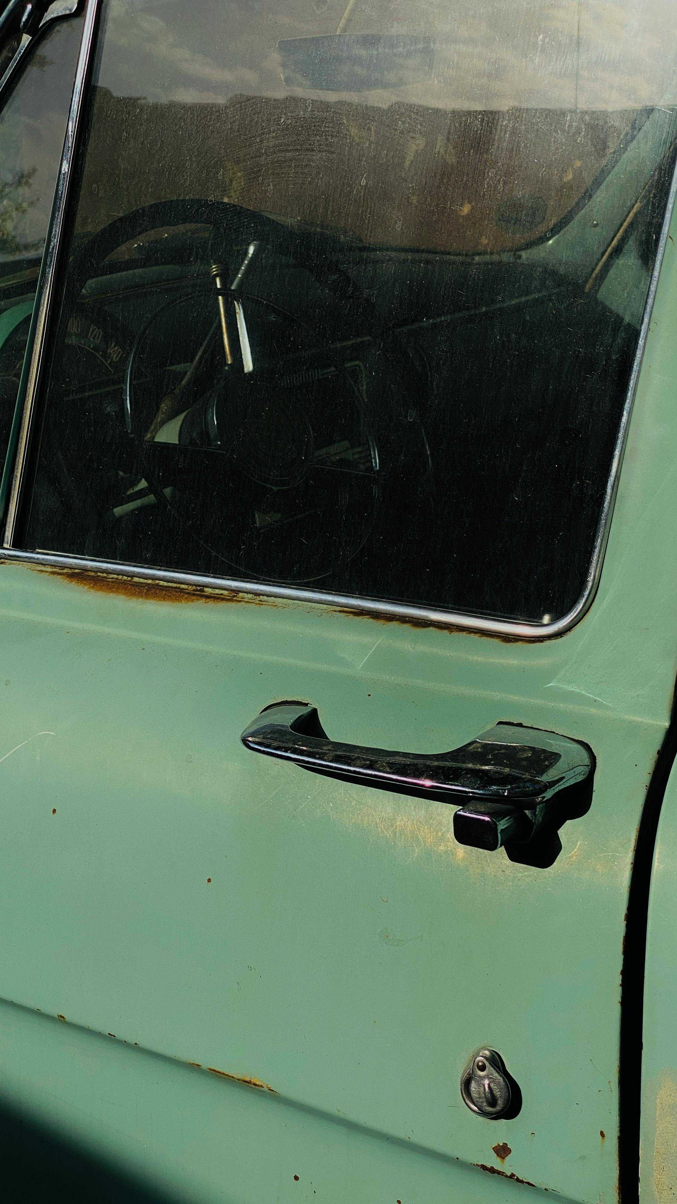 Sticker on the Car Window · Free Stock Photo