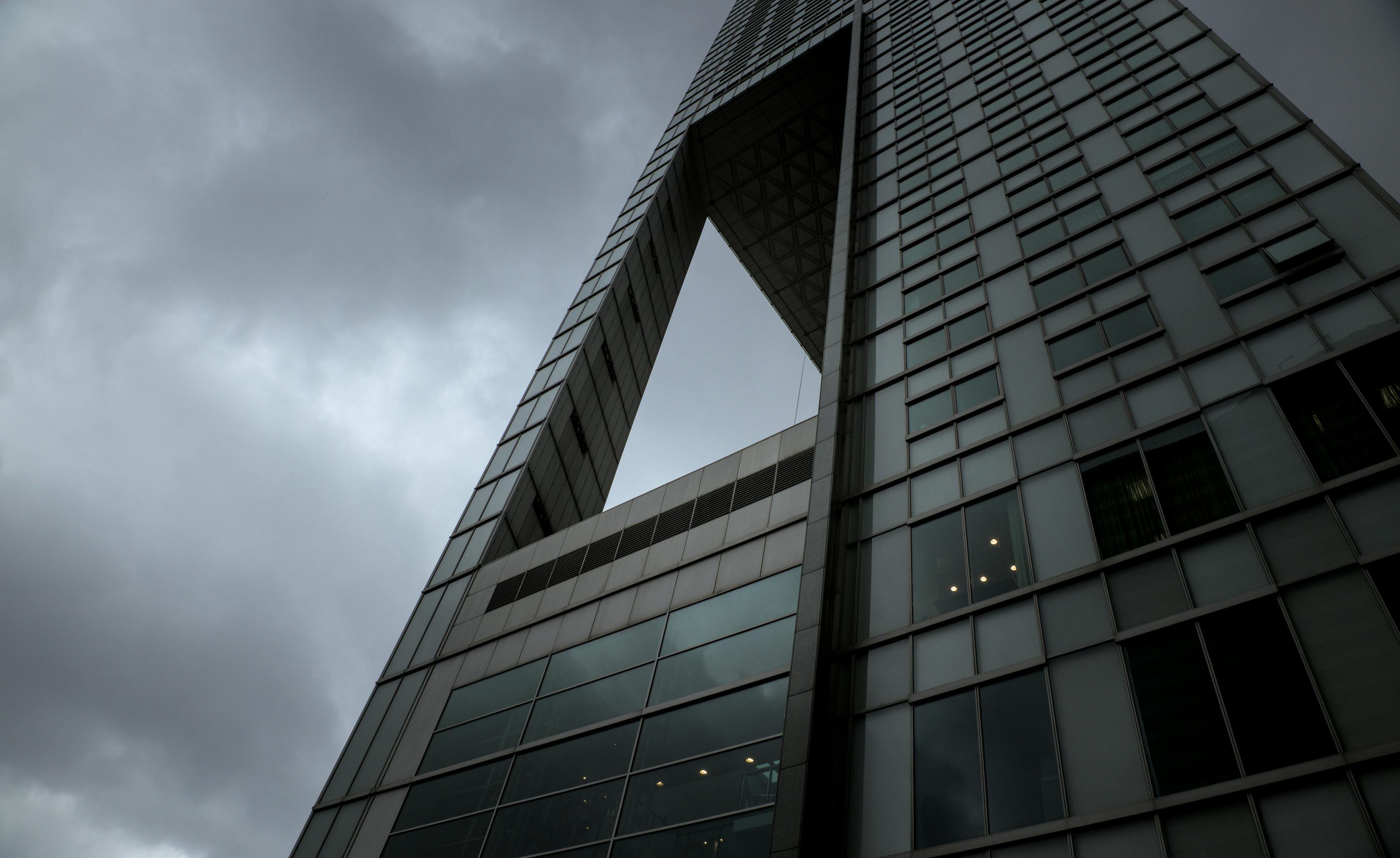 High Rise Building with Glass Walls · Free Stock Photo