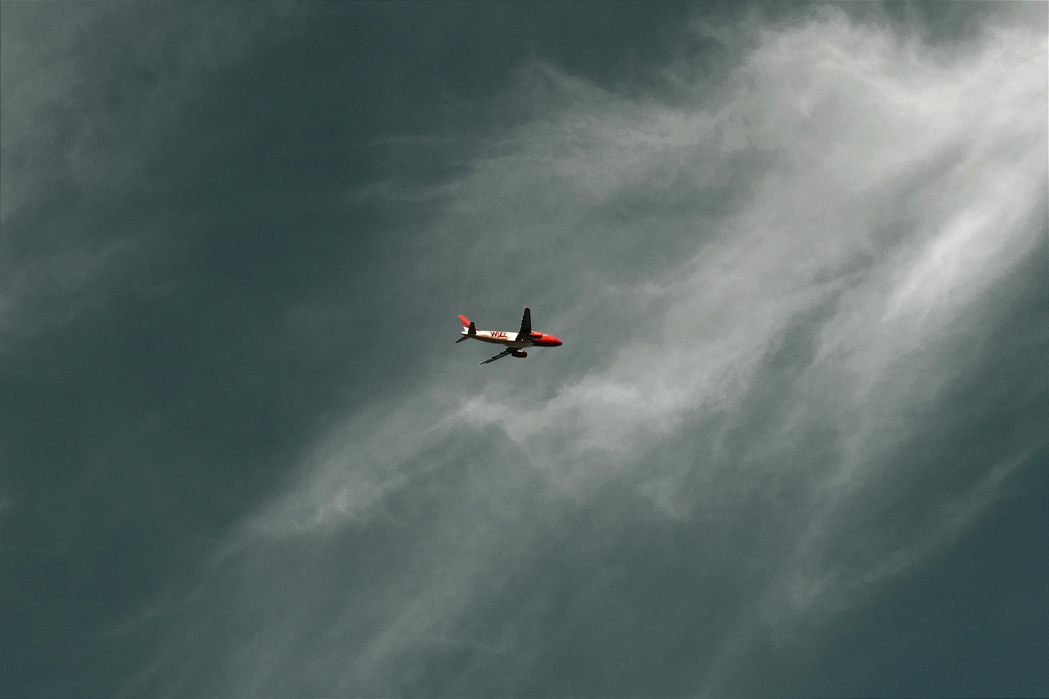 Flying Airplane in the Sky · Free Stock Photo