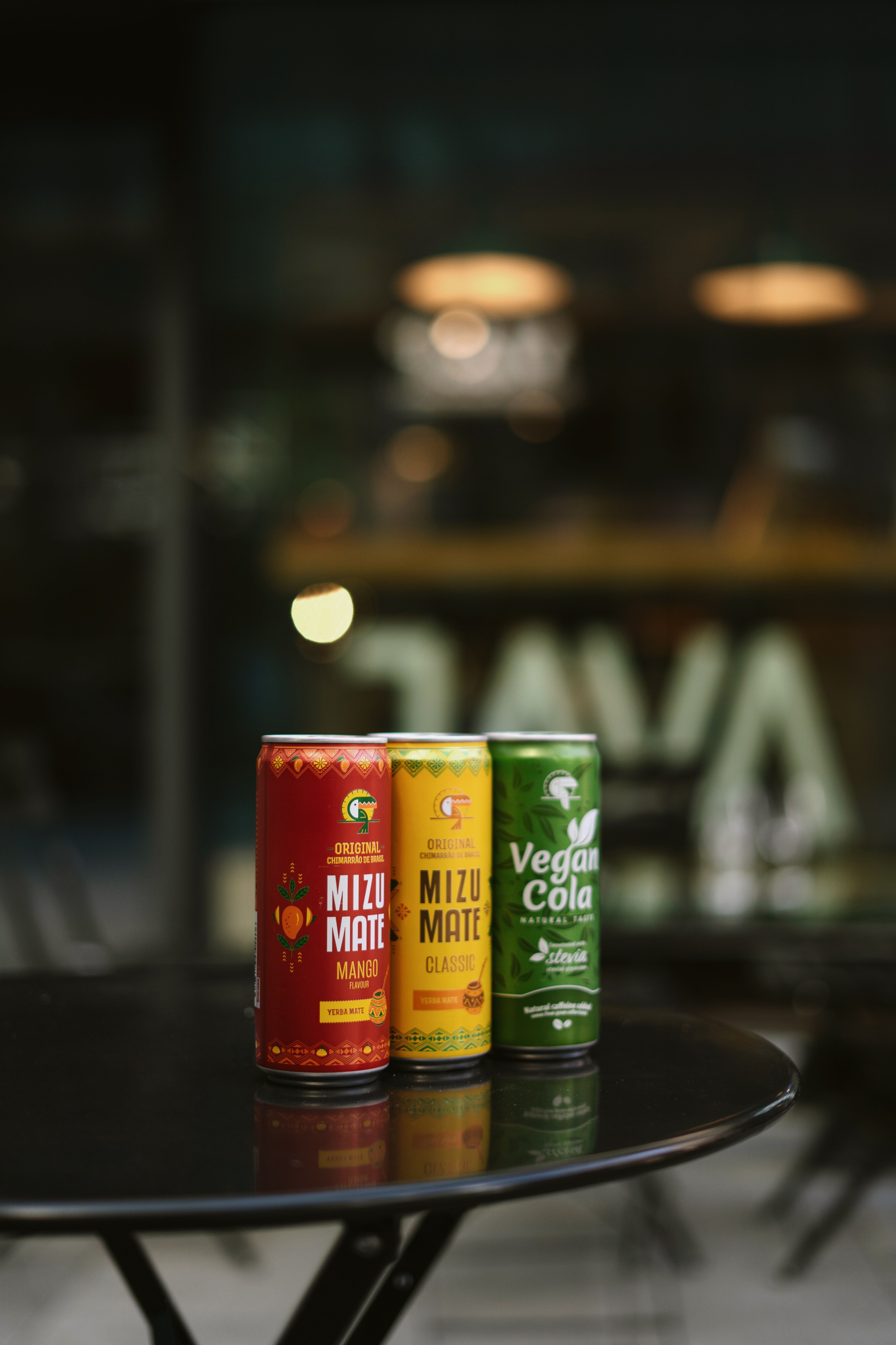 Energy Drink on Concrete Surface · Free Stock Photo