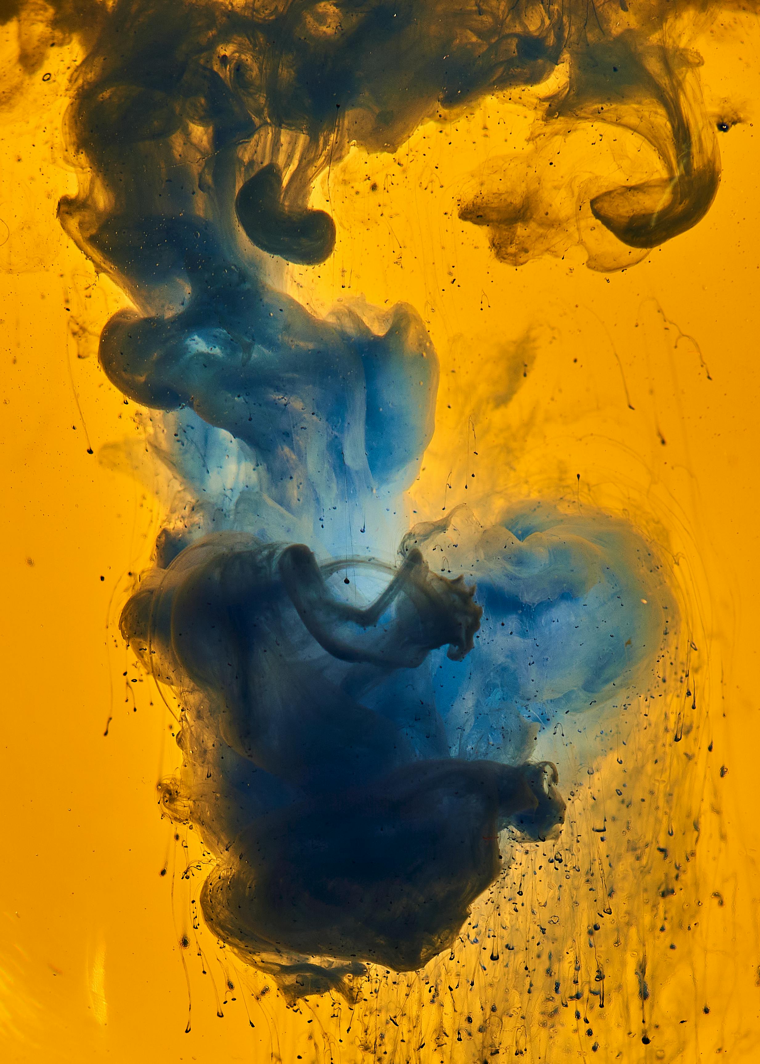 Close up of Ink Painting · Free Stock Photo