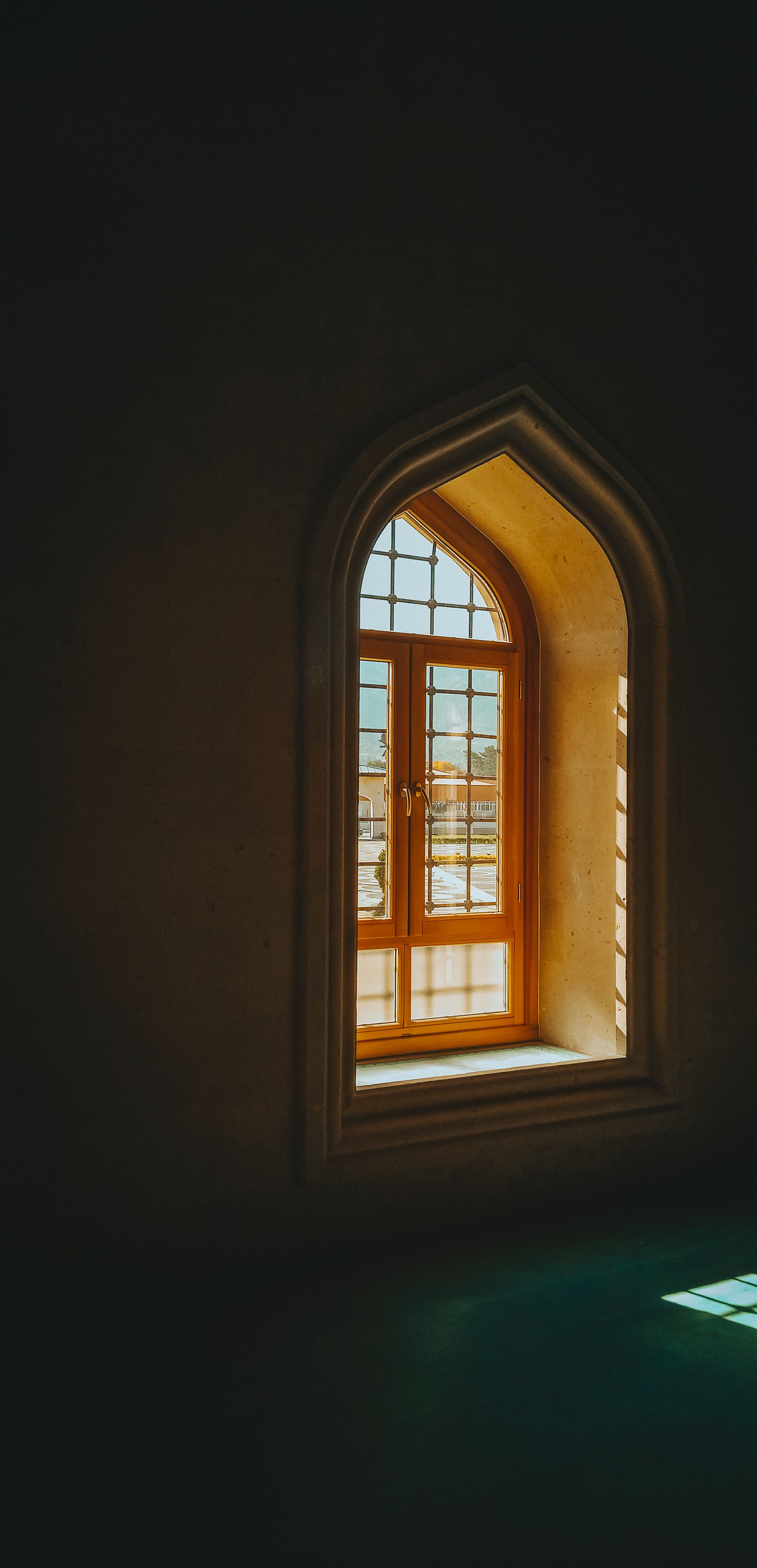 A Framed Window with Glass · Free Stock Photo