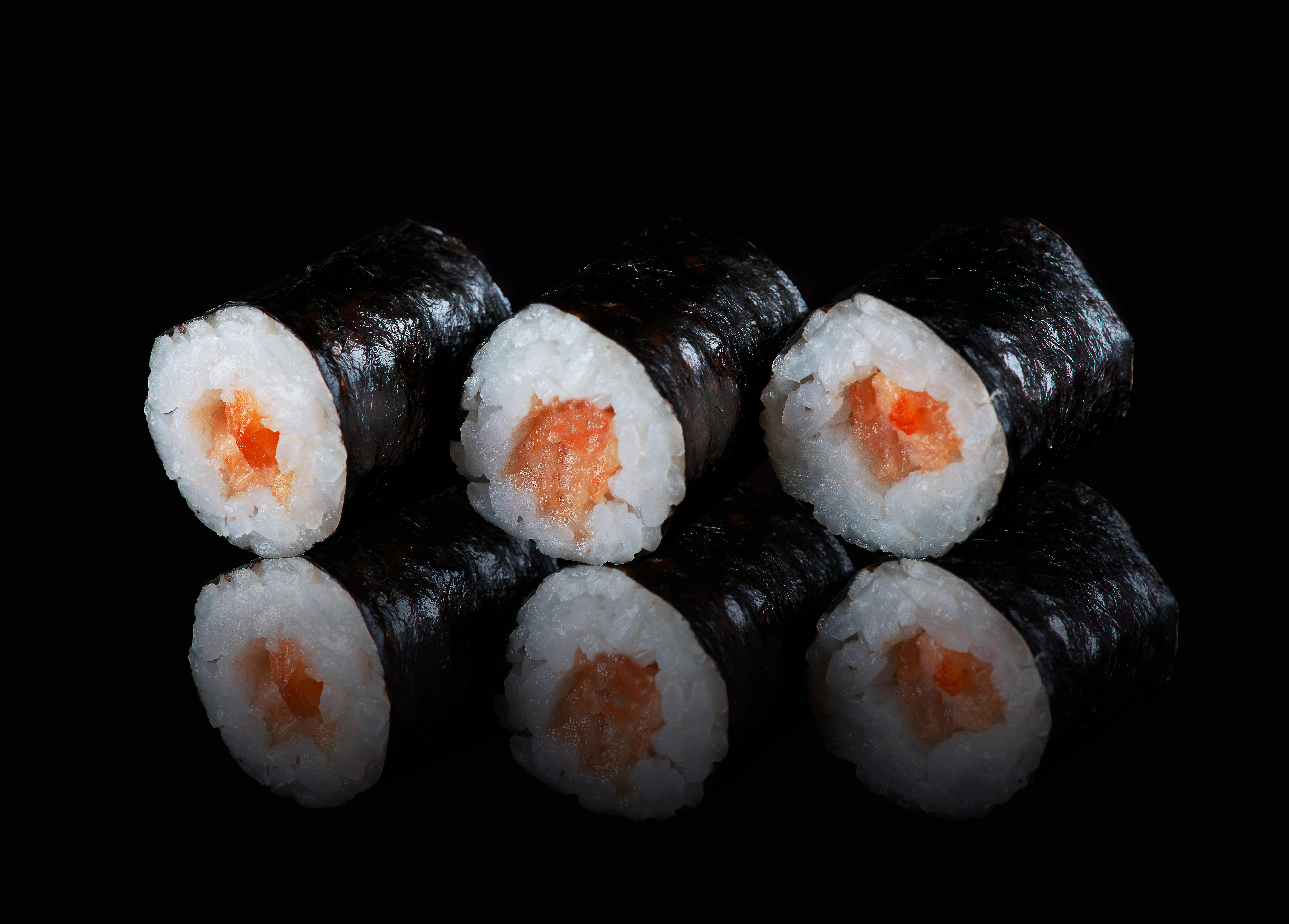 Stacked Sushi in Close-up Photography · Free Stock Photo