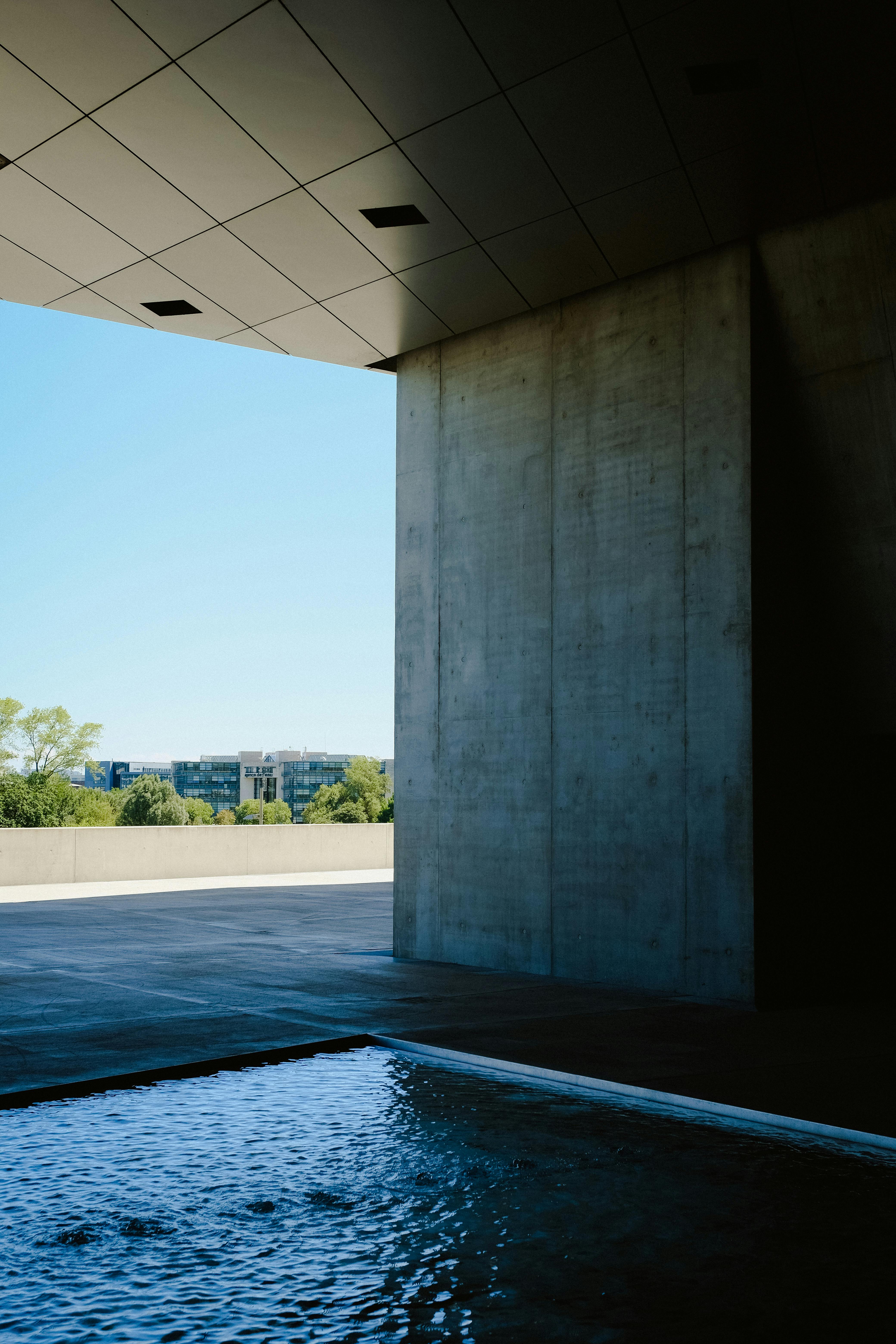 Indoor Swimming Pool on Rooftop of a Building · Free Stock Photo
