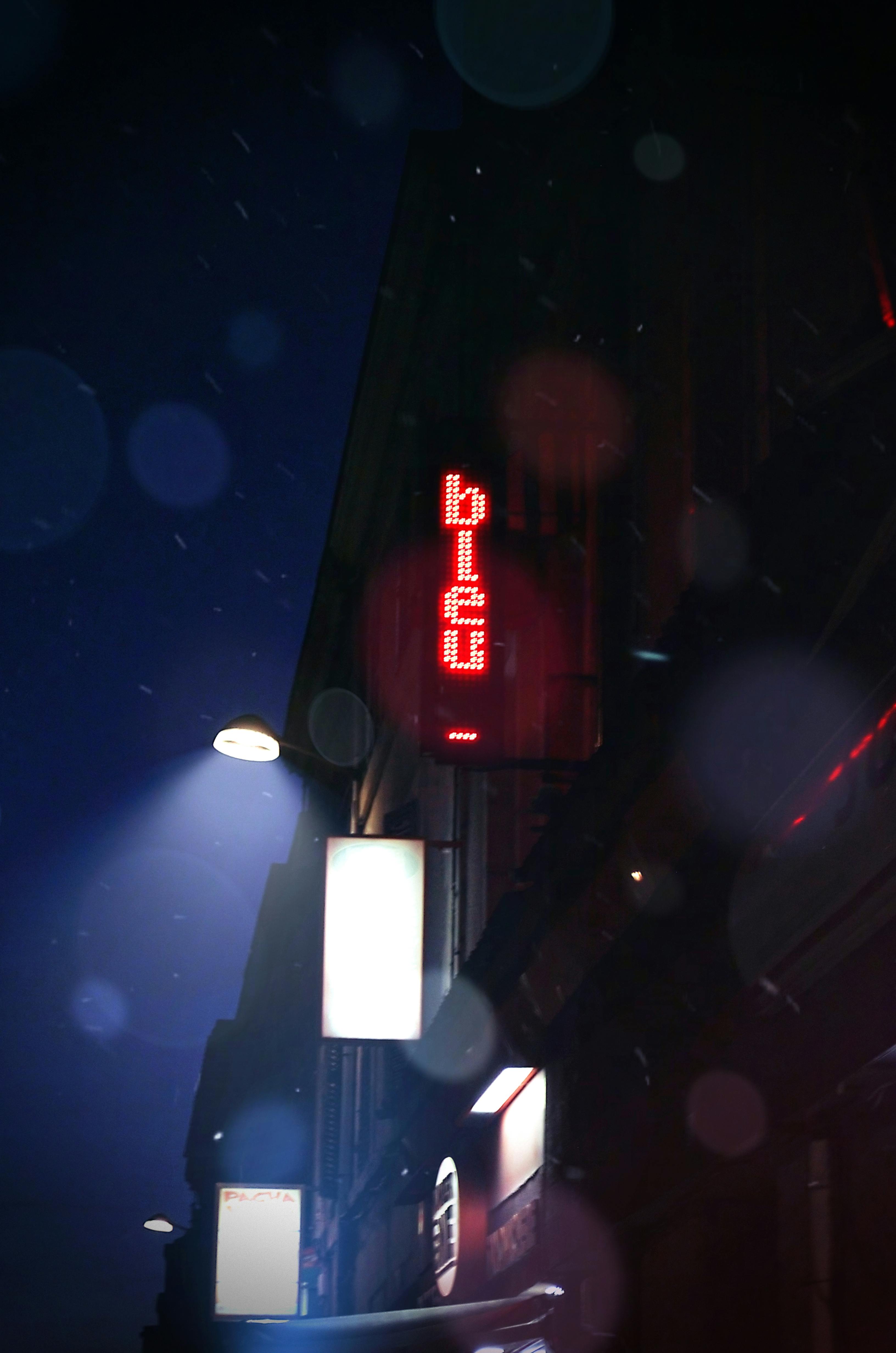 Digital Signage Outside an Establishment · Free Stock Photo