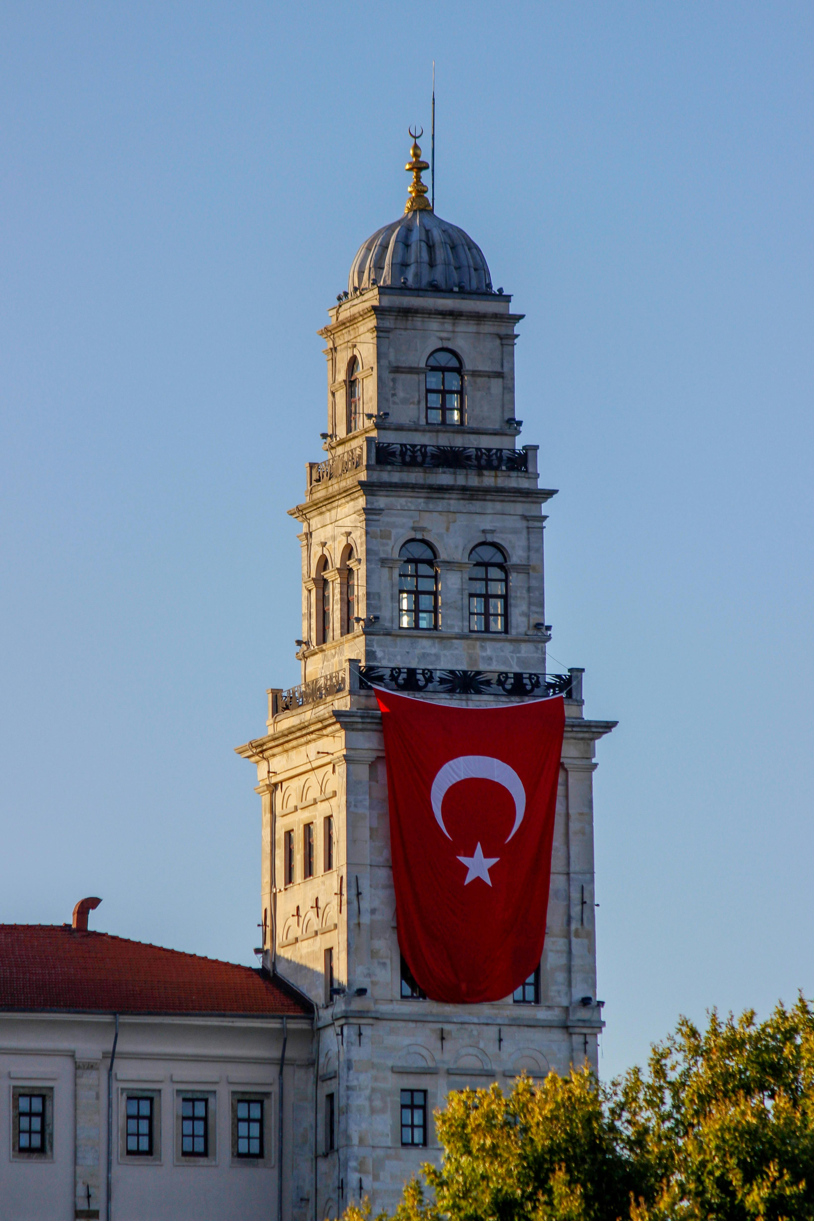 Close-up of a Tower at the Selimiye Barracks · Free Stock Photo
