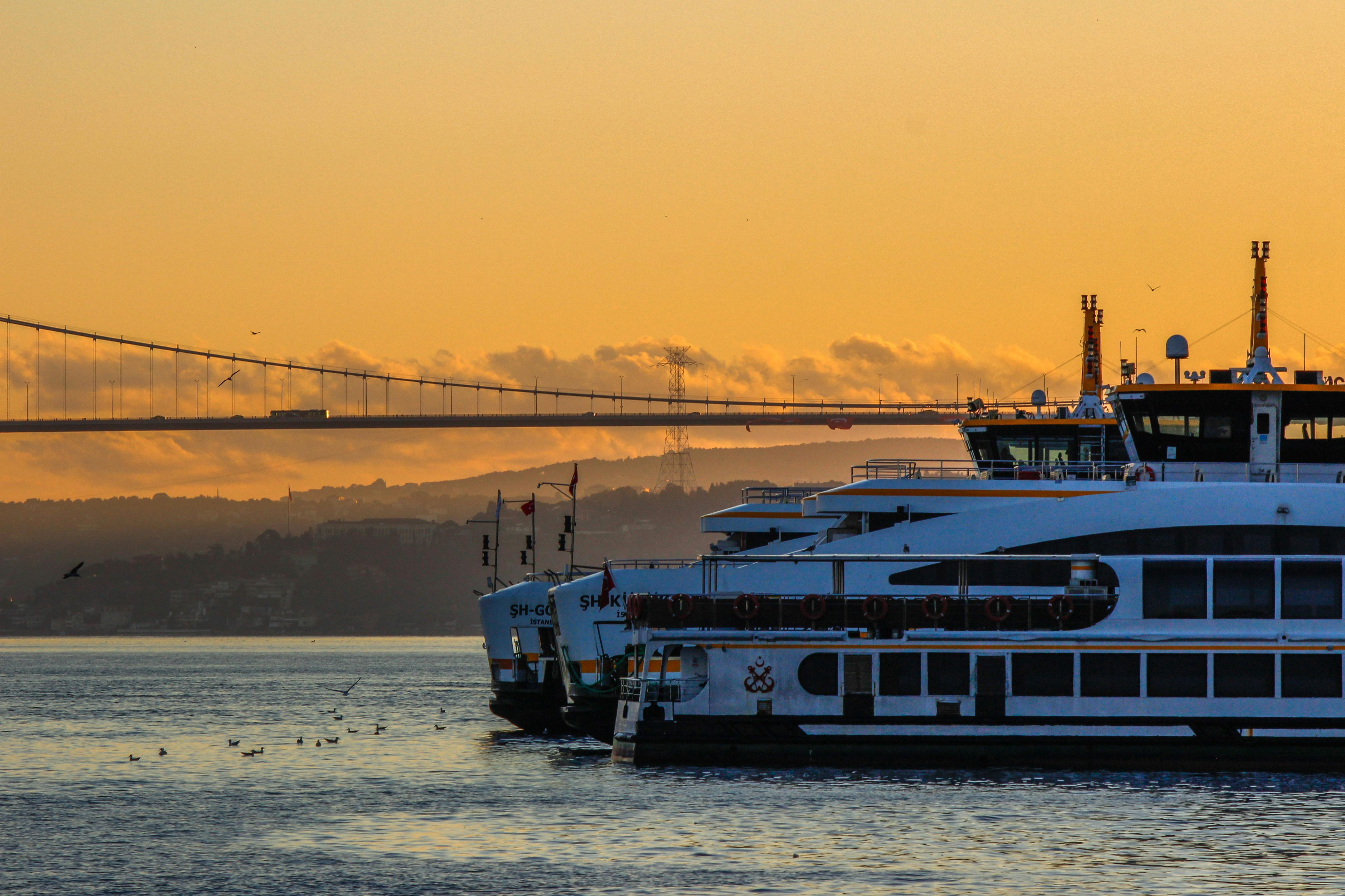 Ferries on the River · Free Stock Photo