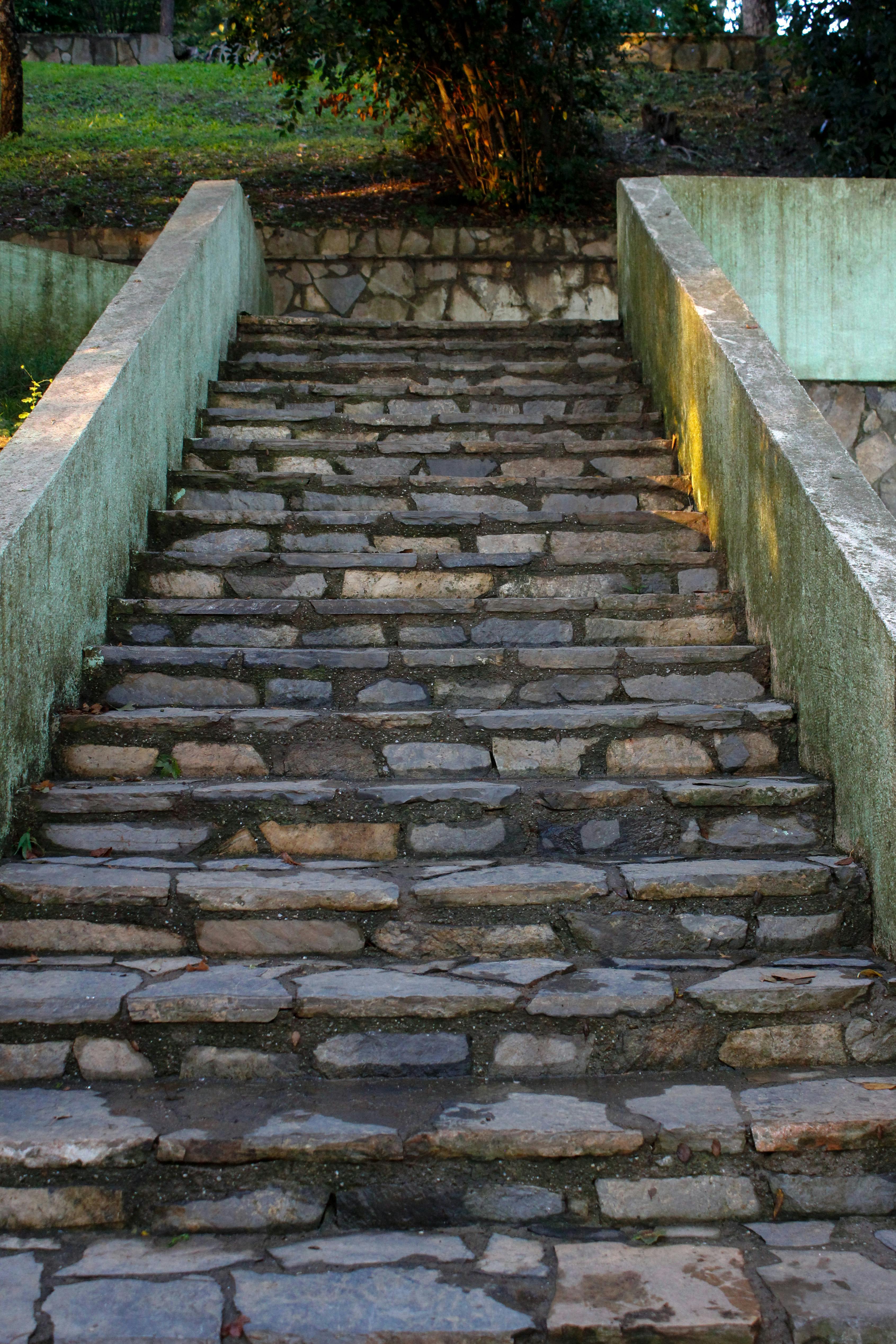 Wet Stone Stairs · Free Stock Photo