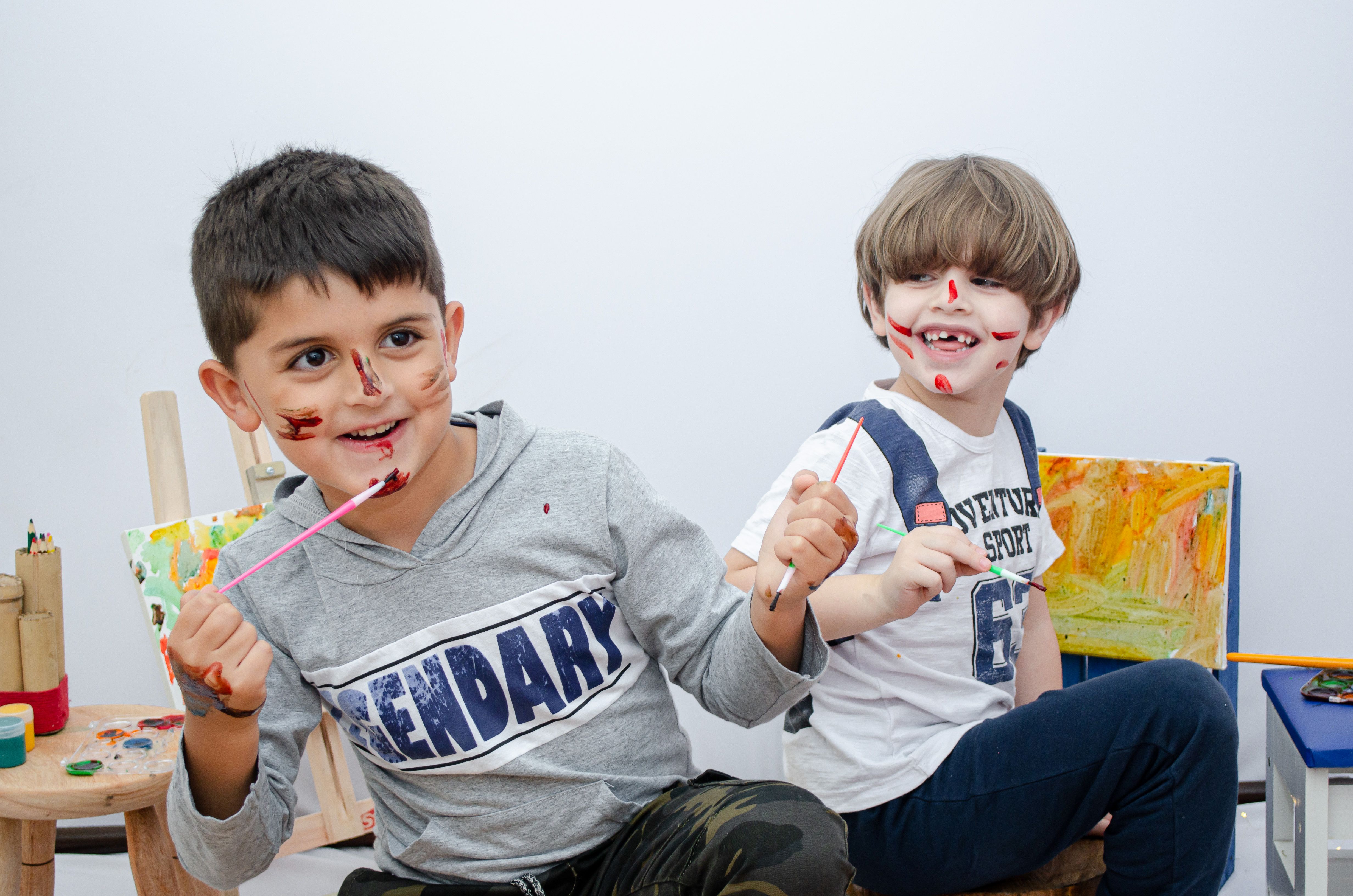 Children Attending an Art Class · Free Stock Photo