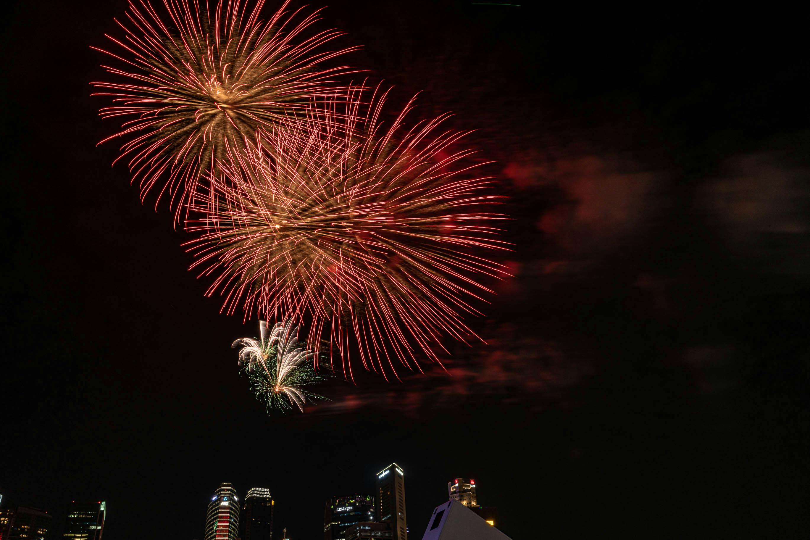 Photo of Fireworks in the Countryside · Free Stock Photo