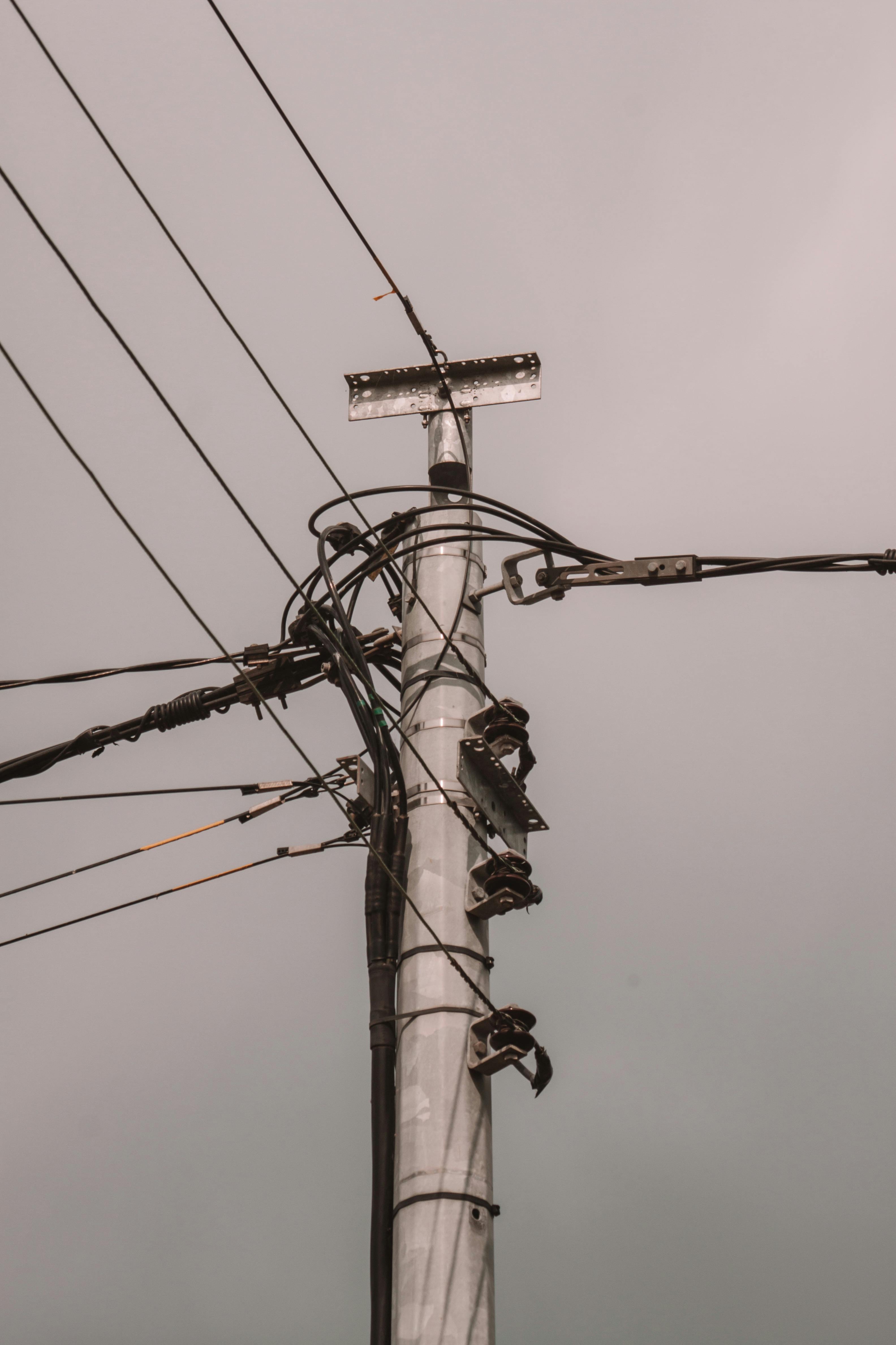 Low Angle View of a Utility Pole · Free Stock Photo