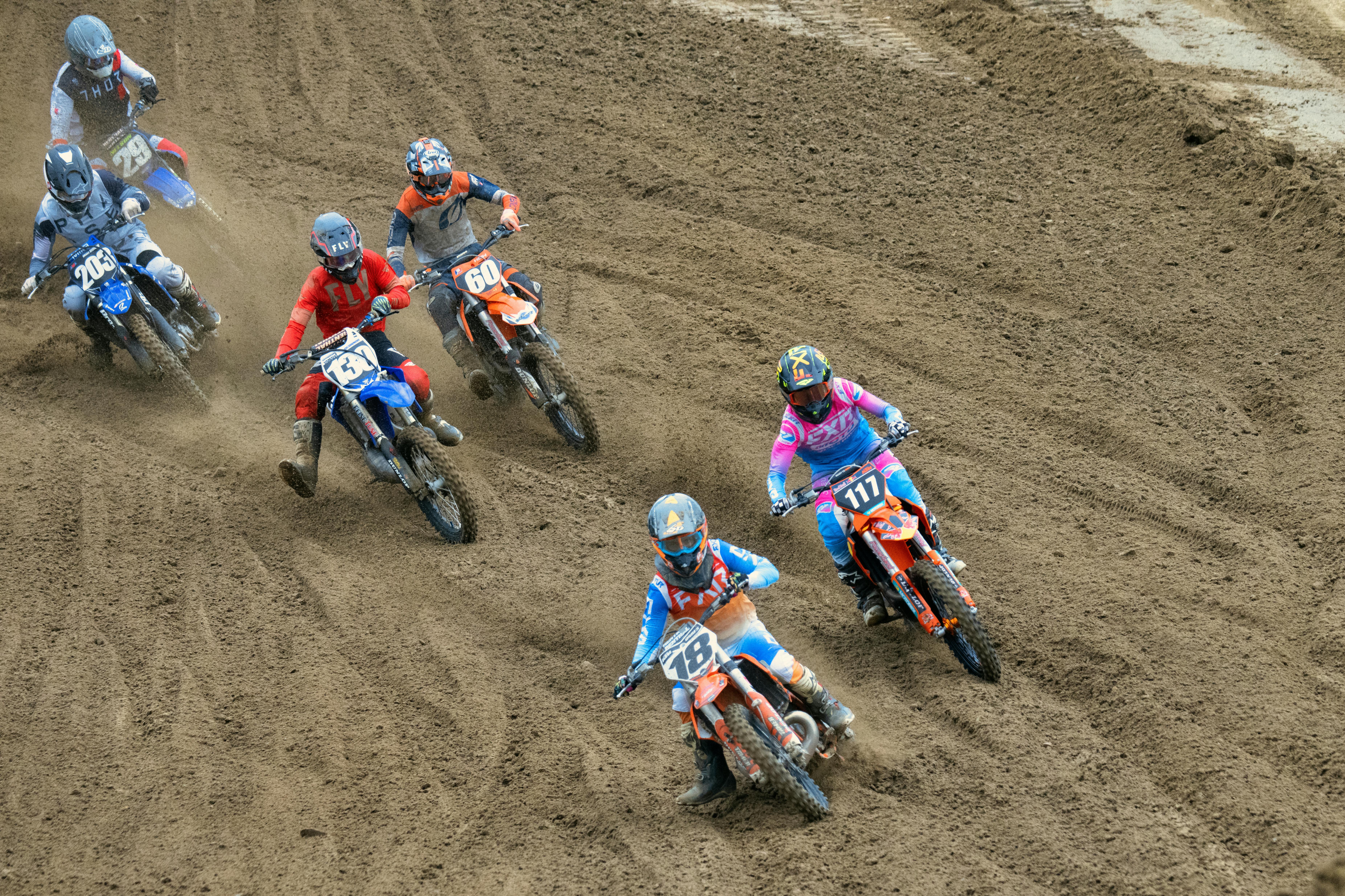 Motorbikes During Motocross Race · Free Stock Photo