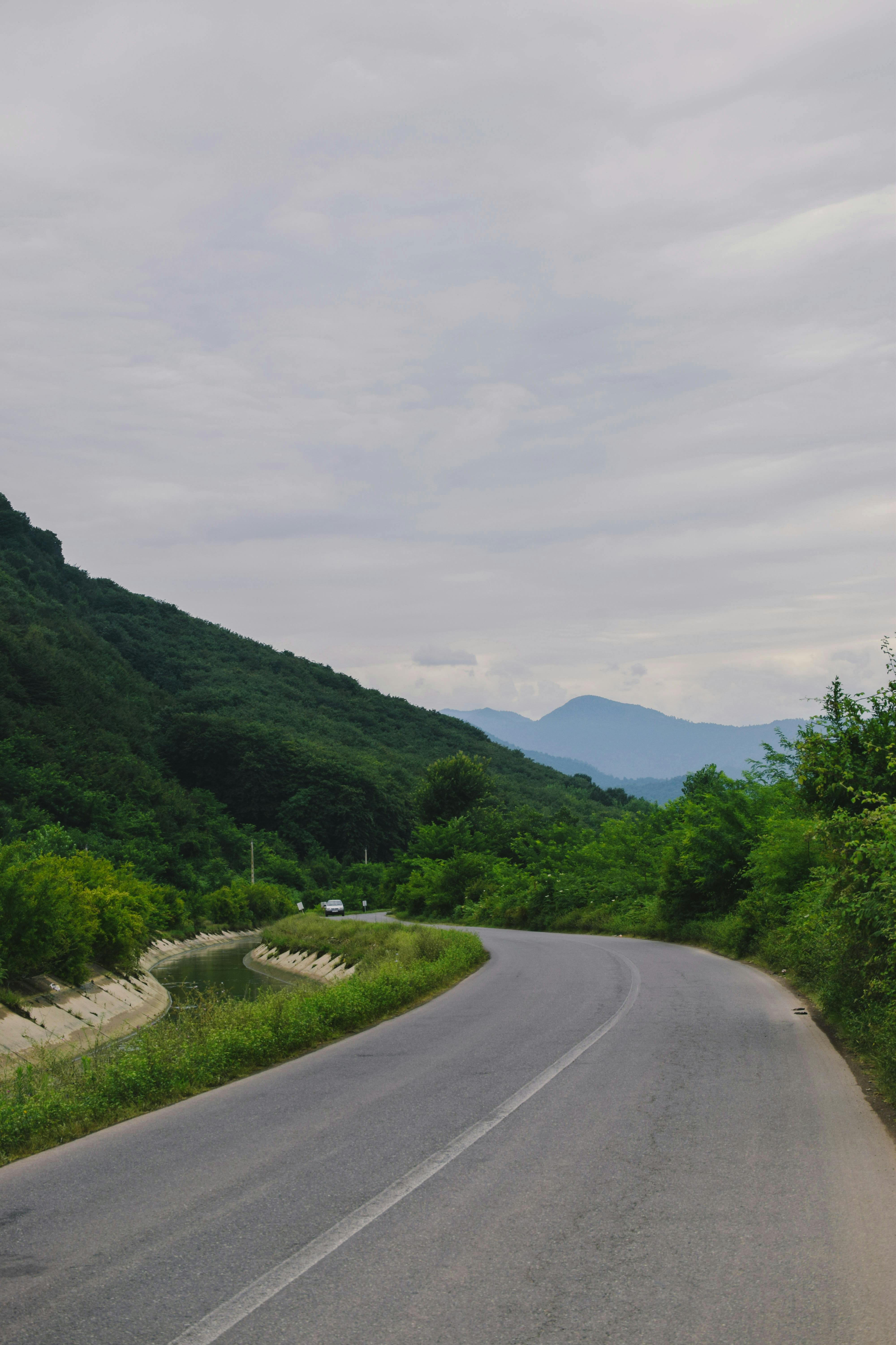 Photography of Asphalt Road Near Trees · Free Stock Photo