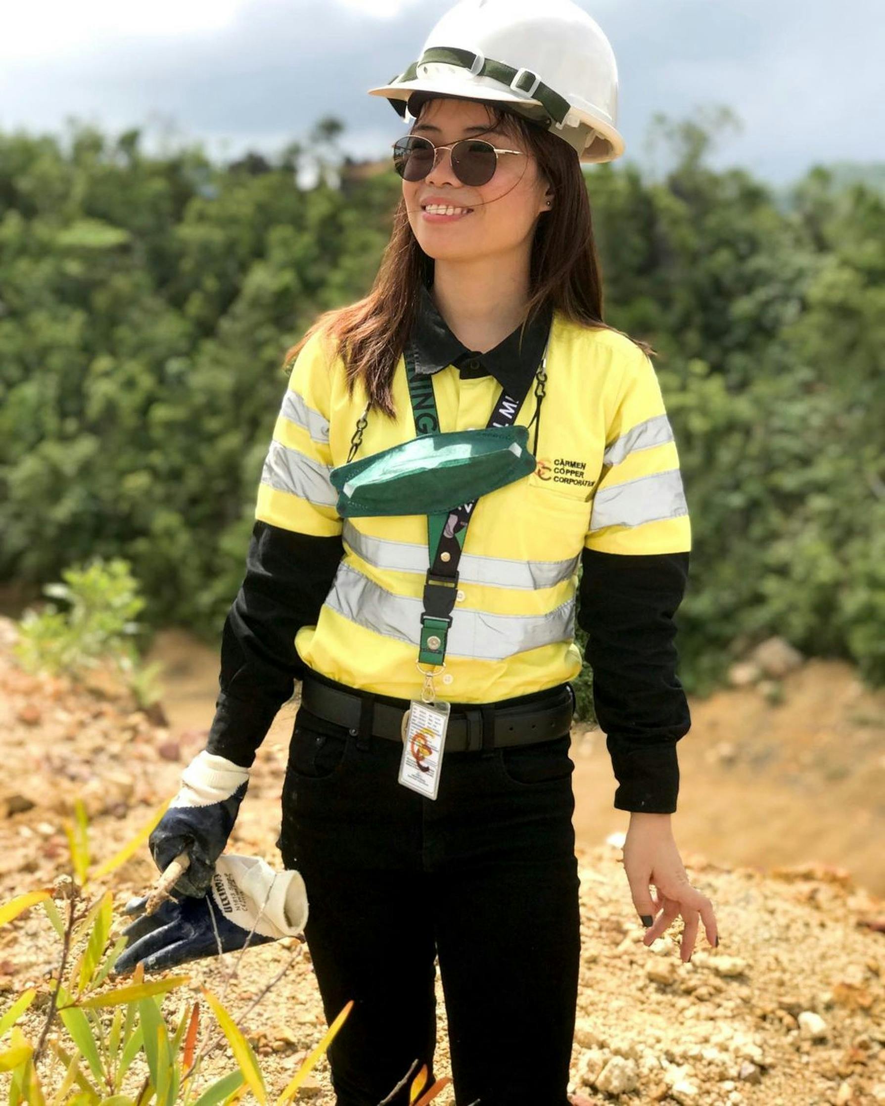 Woman Engineer with Map · Free Stock Photo