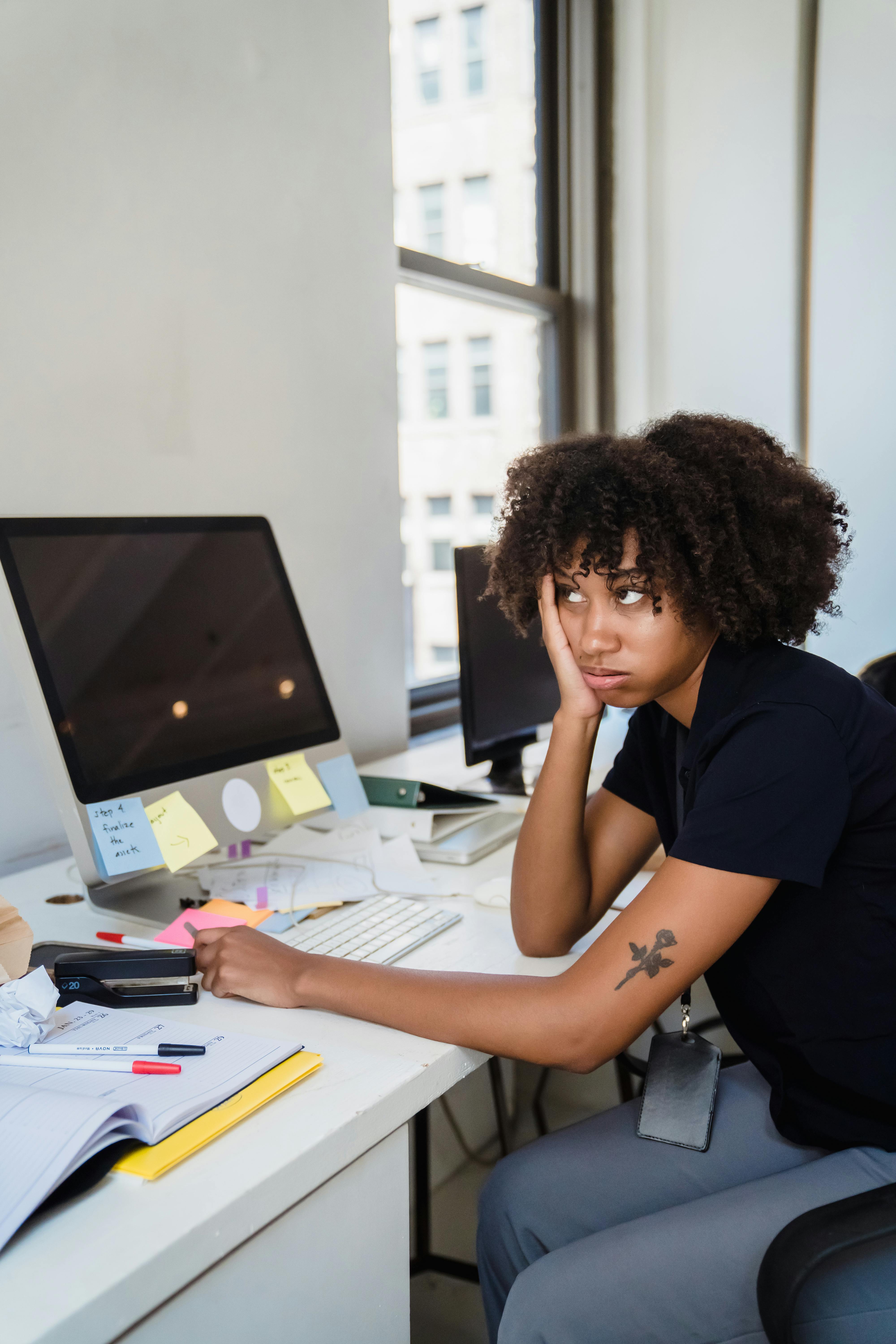 Black Woman Overwhelm Photos, Download The BEST Free Black Woman ...