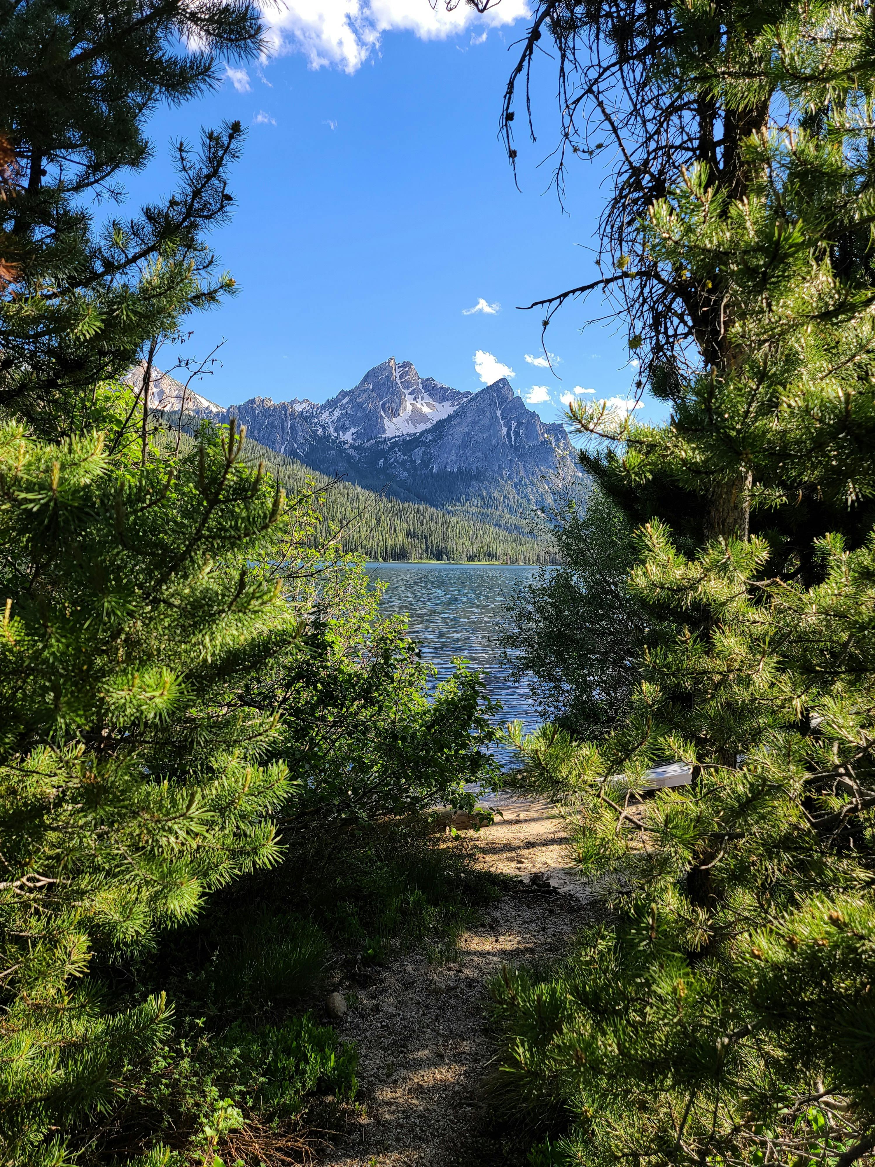Beautiful Mountain Near Body of Water · Free Stock Photo