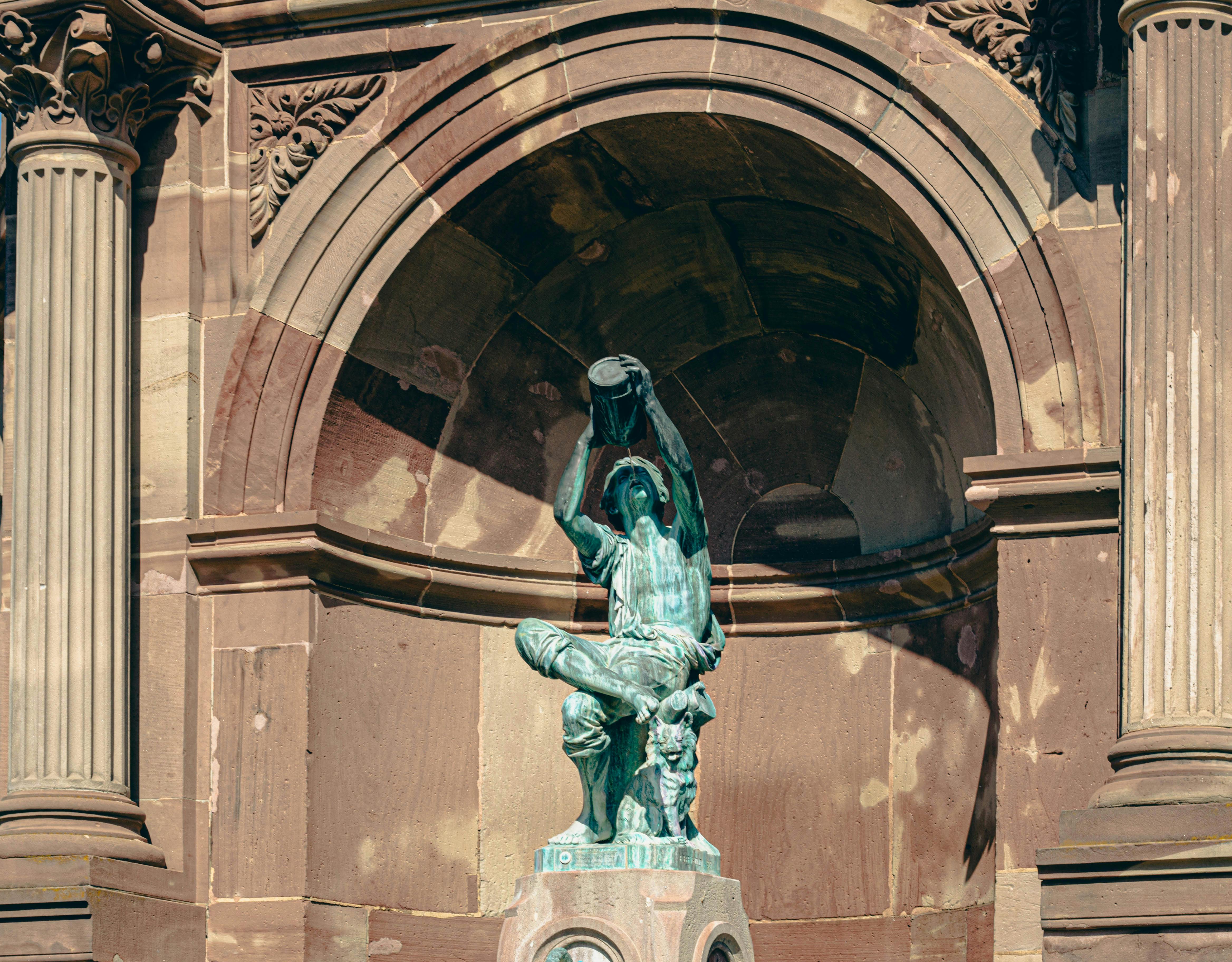 Standing Woman Statue · Free Stock Photo