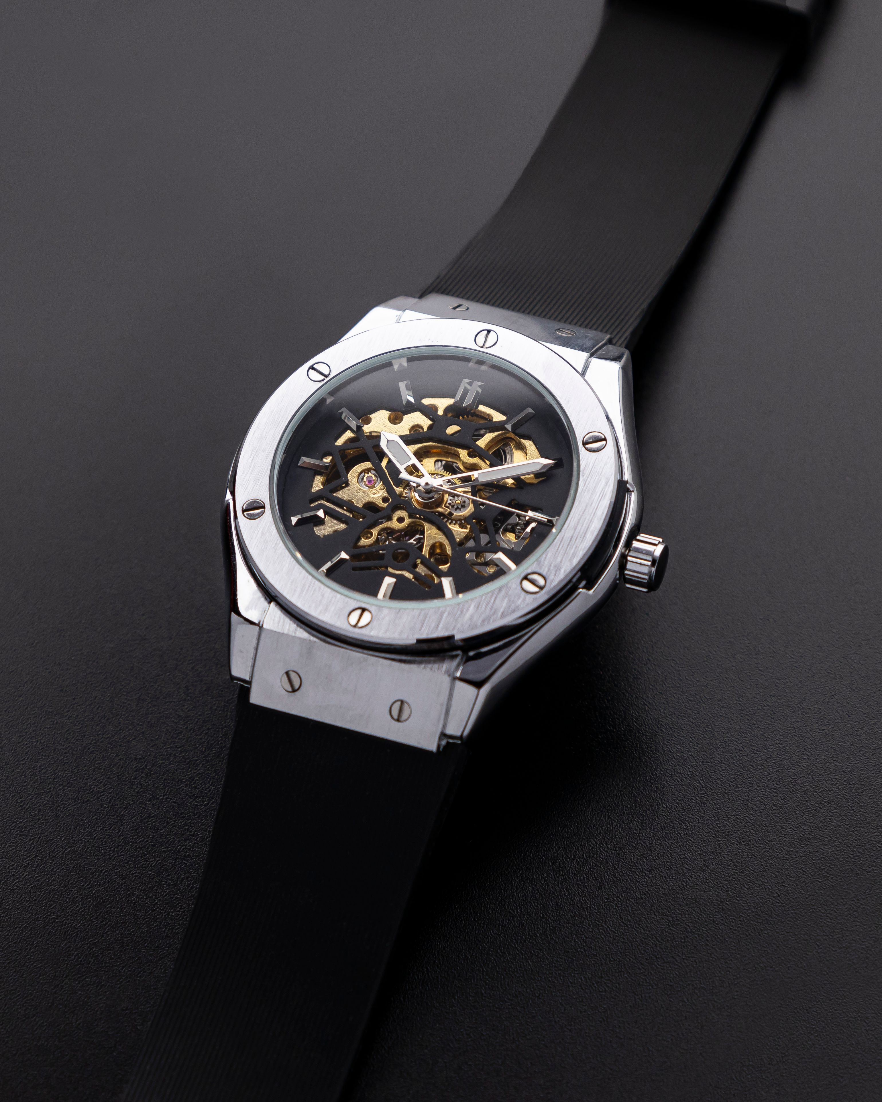 Golden Wristwatch on Brown Tree Branch · Free Stock Photo