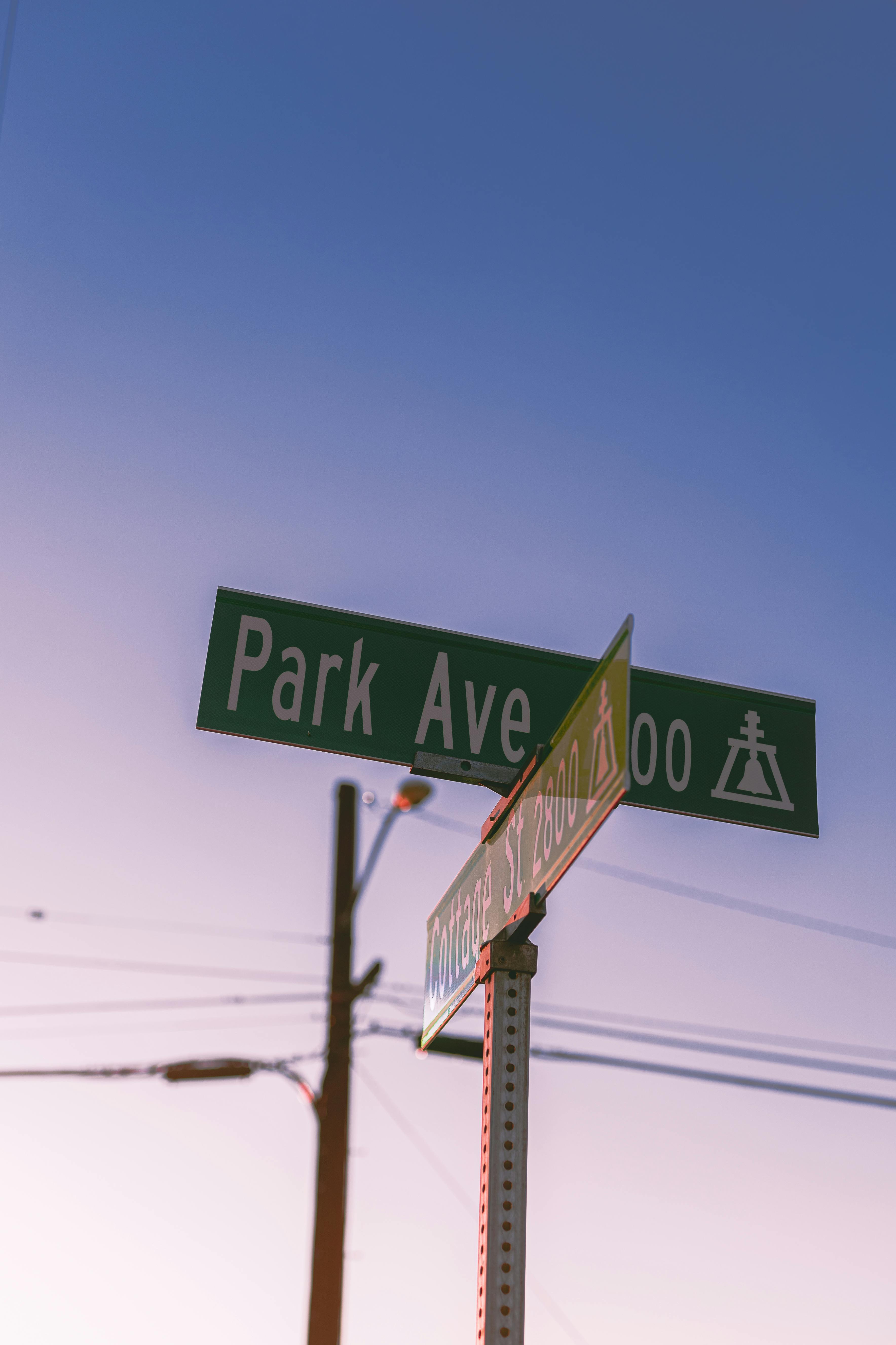 Close-up of Street Signs · Free Stock Photo