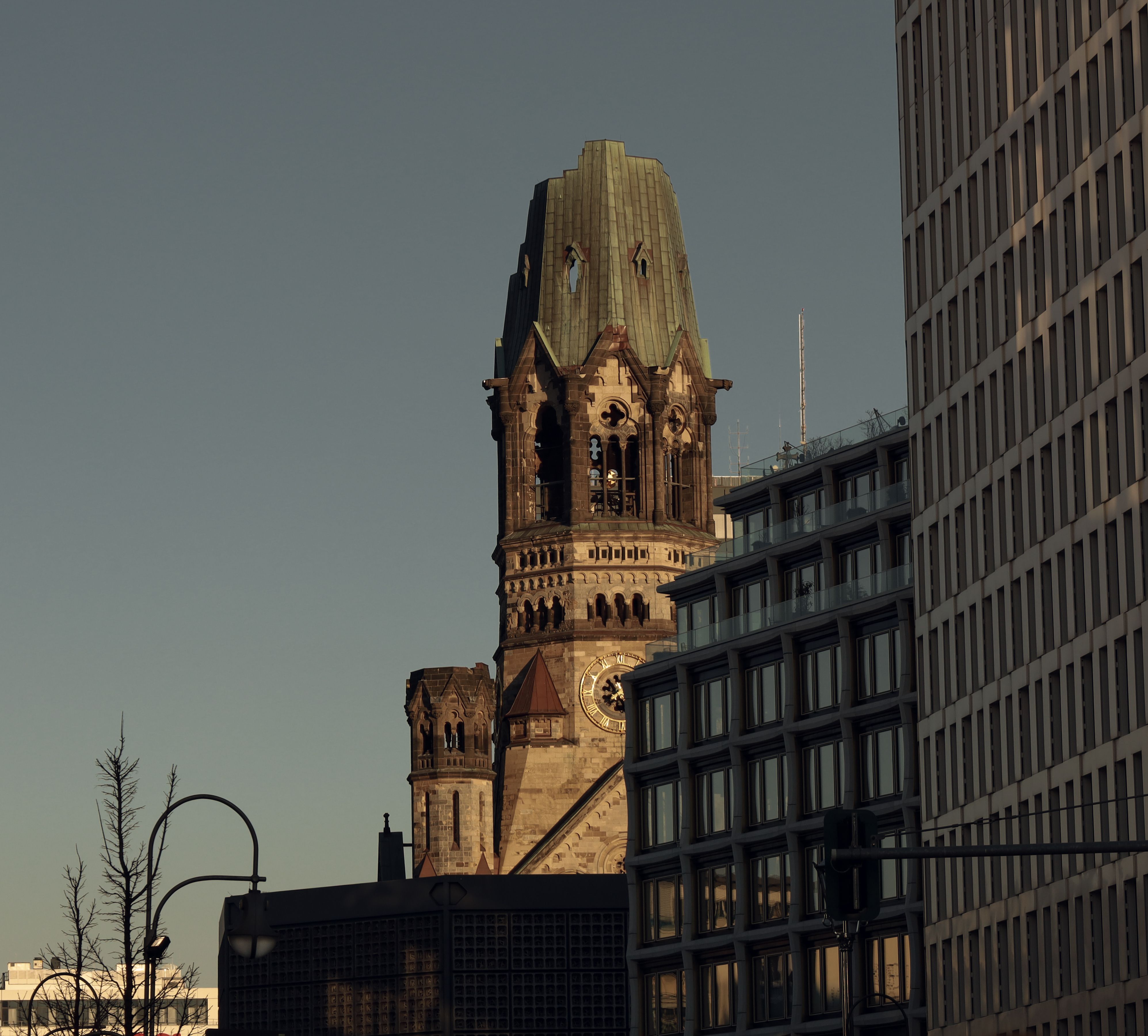 Old Historic Cathedral among Modern City Buildings · Free Stock Photo