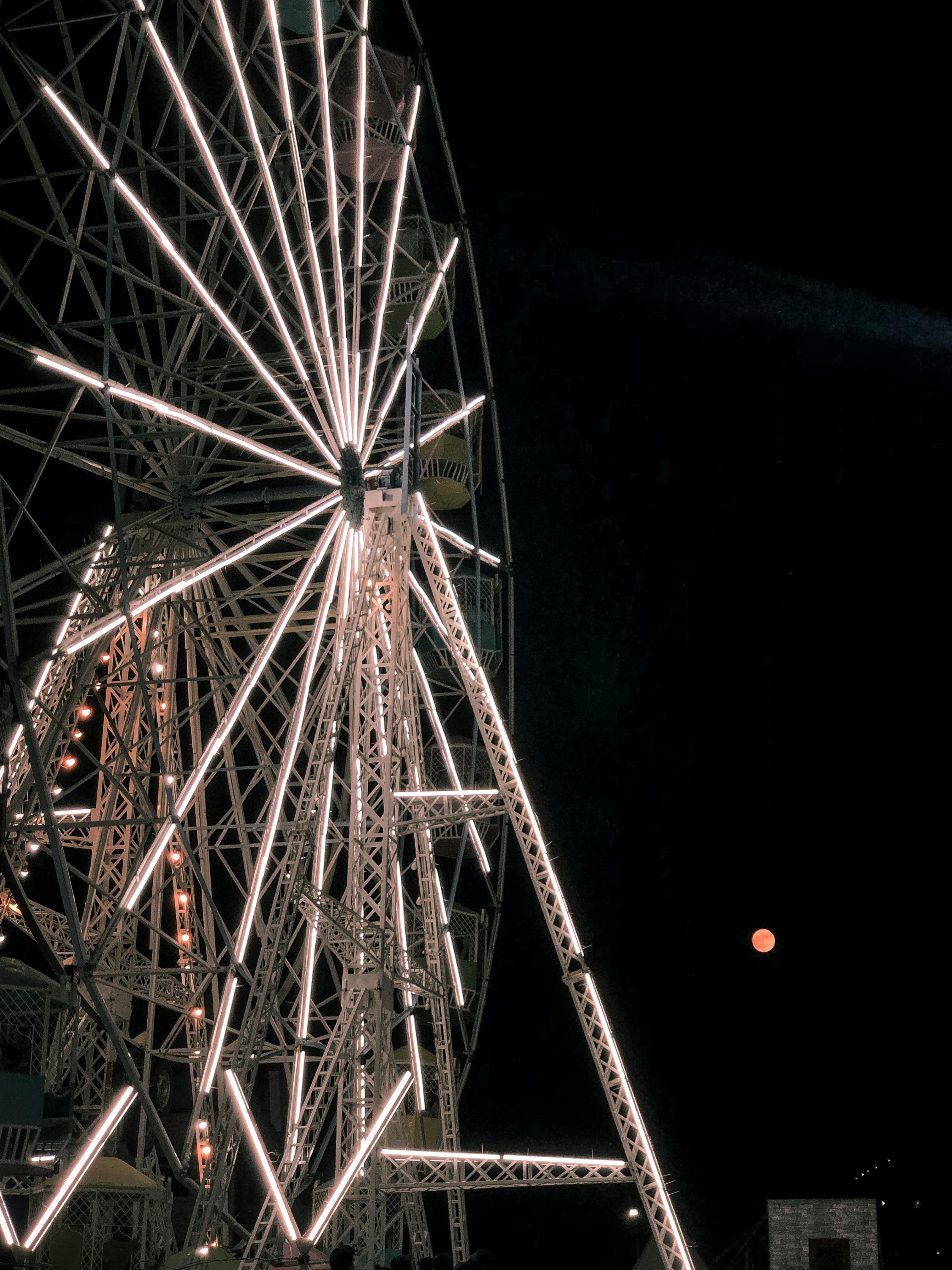 Ferris Wheel During Golden Hour · Free Stock Photo