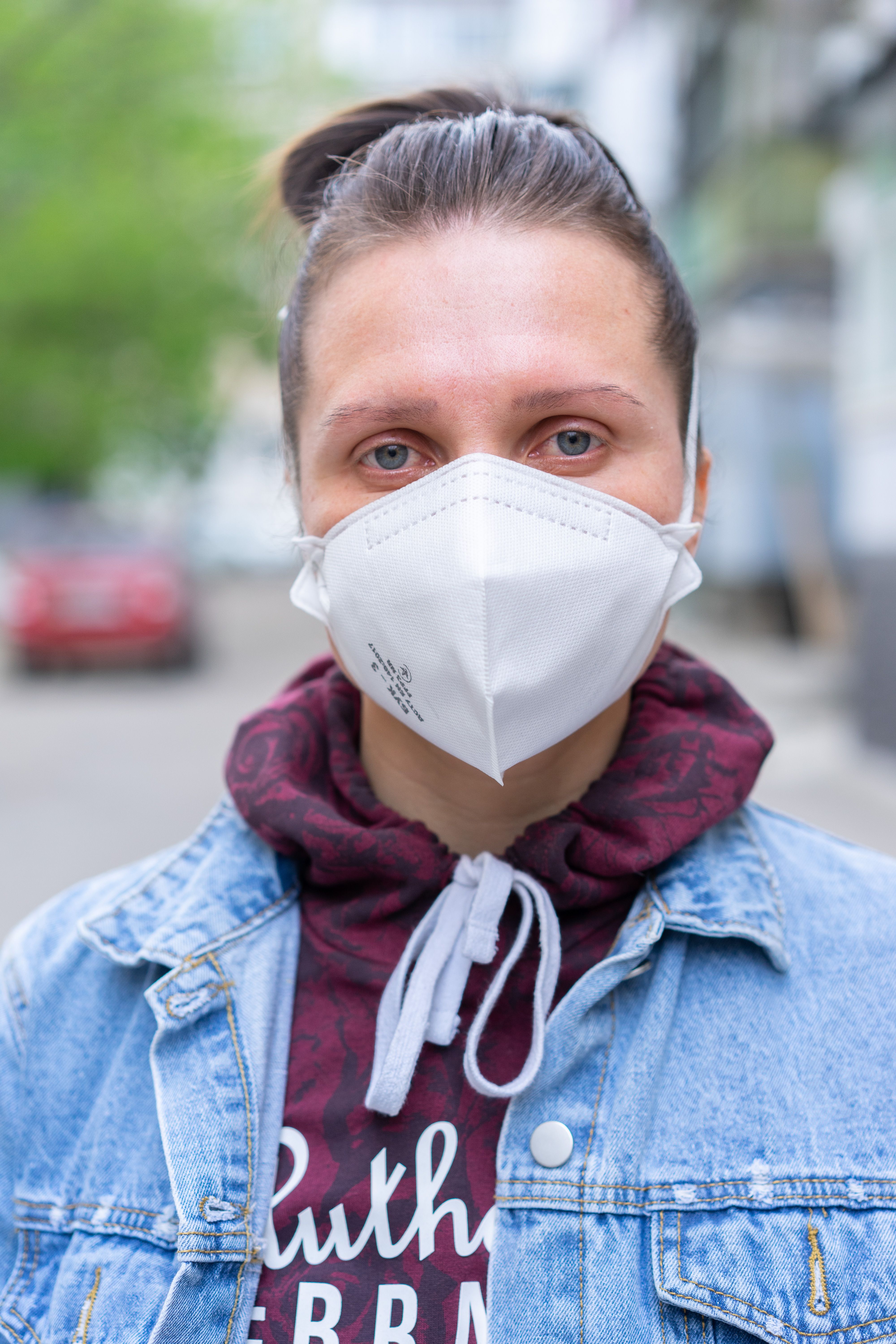 Portrait of Woman in Face Mask · Free Stock Photo