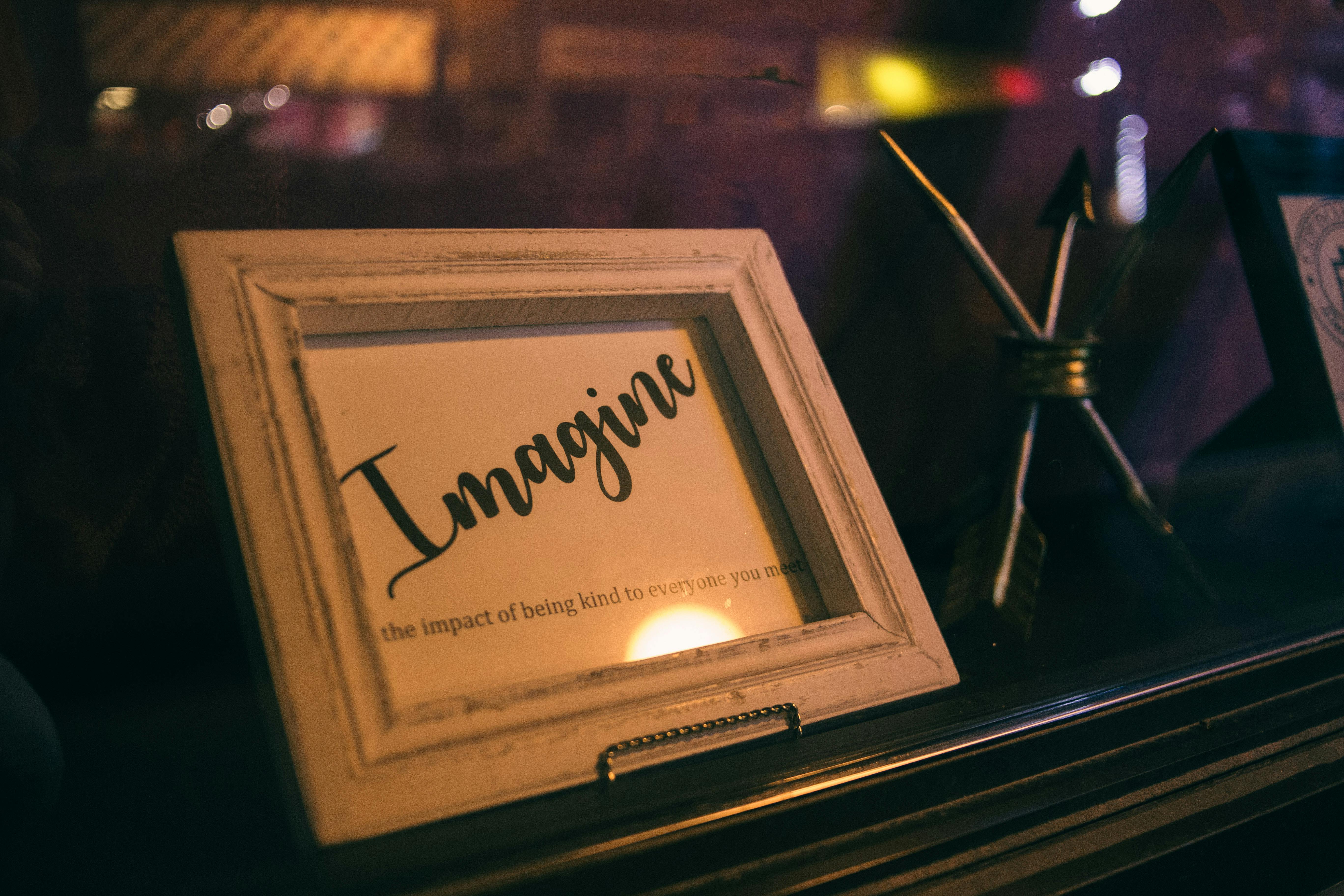 Now Letters in Frame · Free Stock Photo