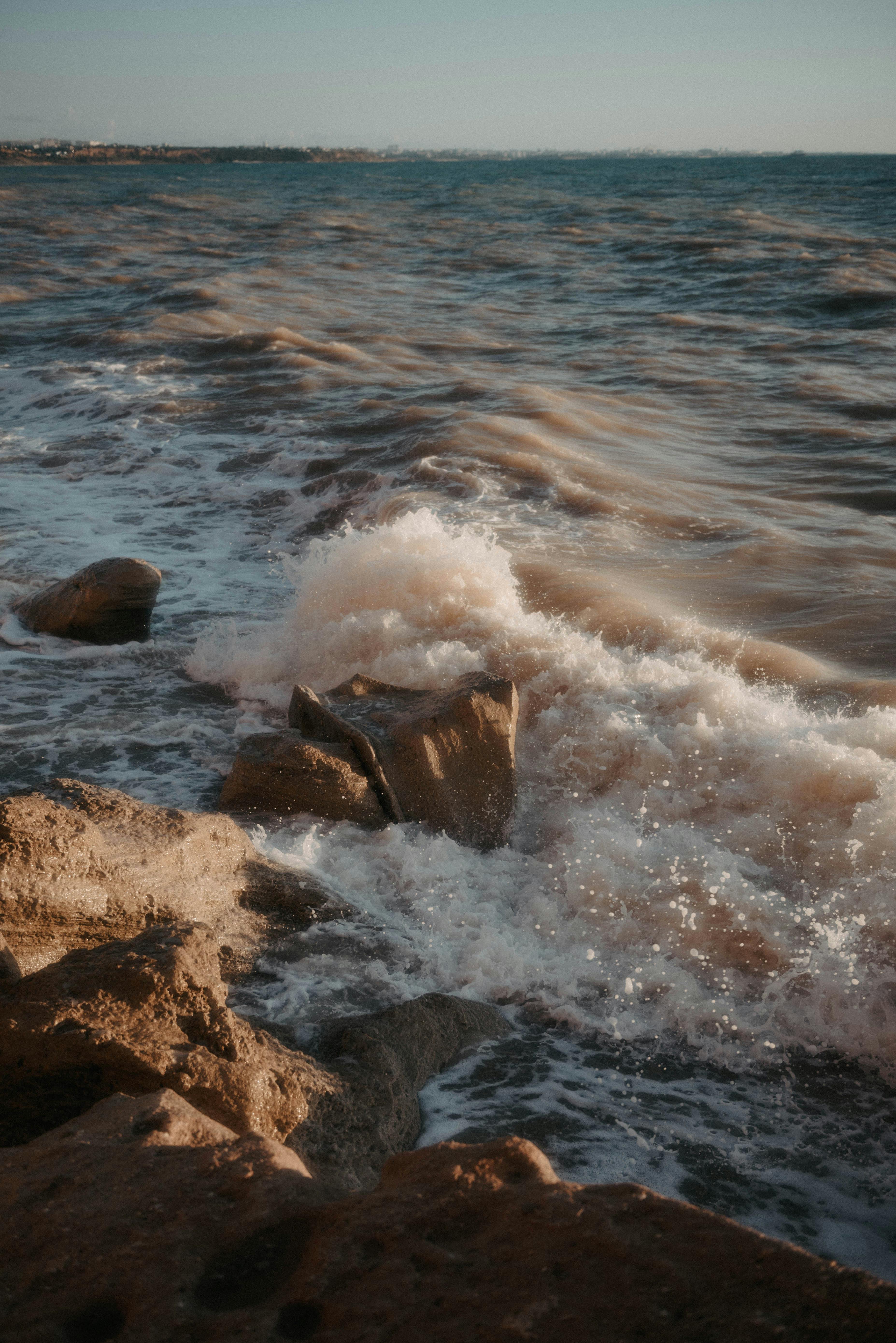 Rocks on Sea Shore · Free Stock Photo