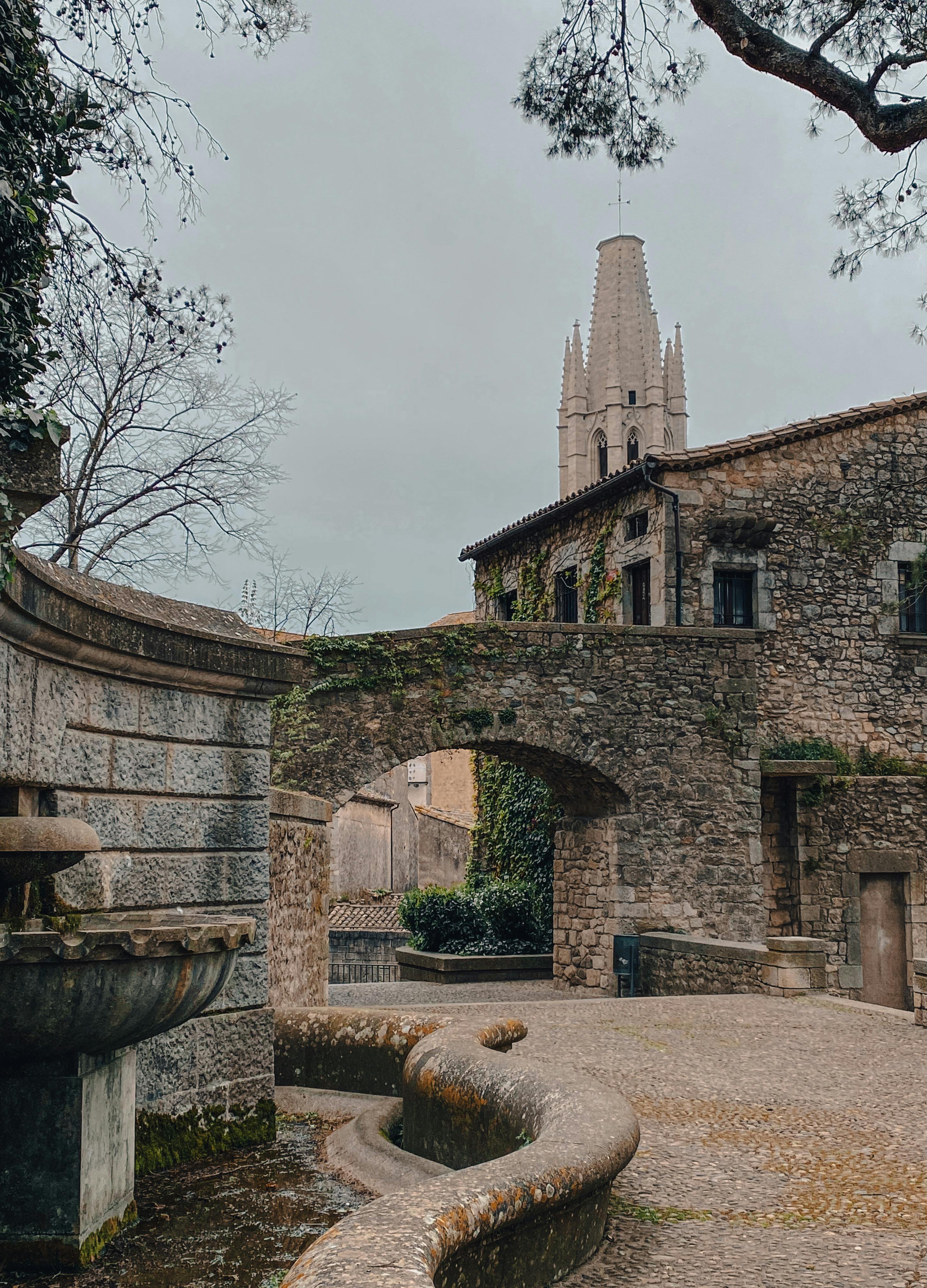 Concrete Buildings in a Village · Free Stock Photo