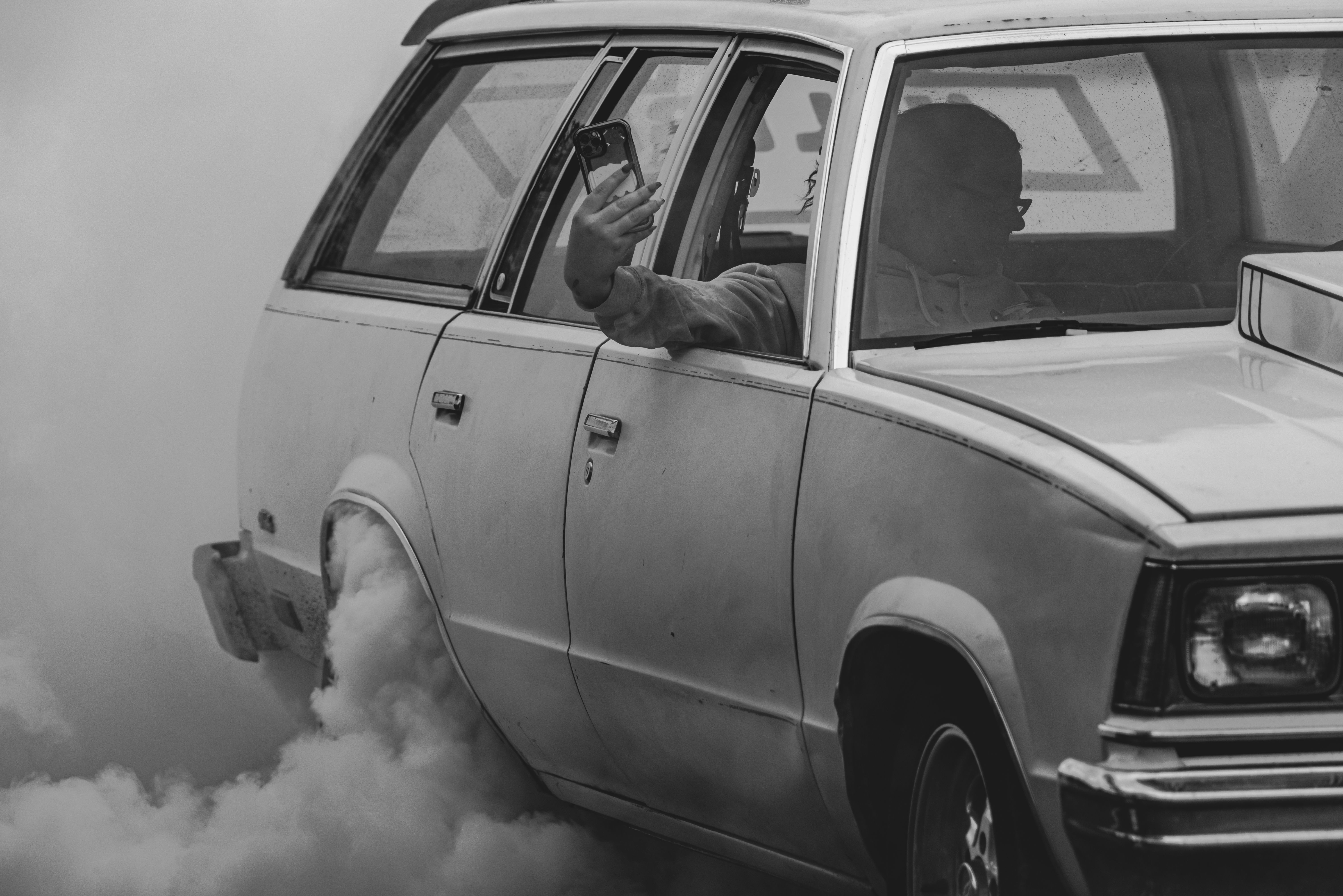 Bridge behind Car Window · Free Stock Photo