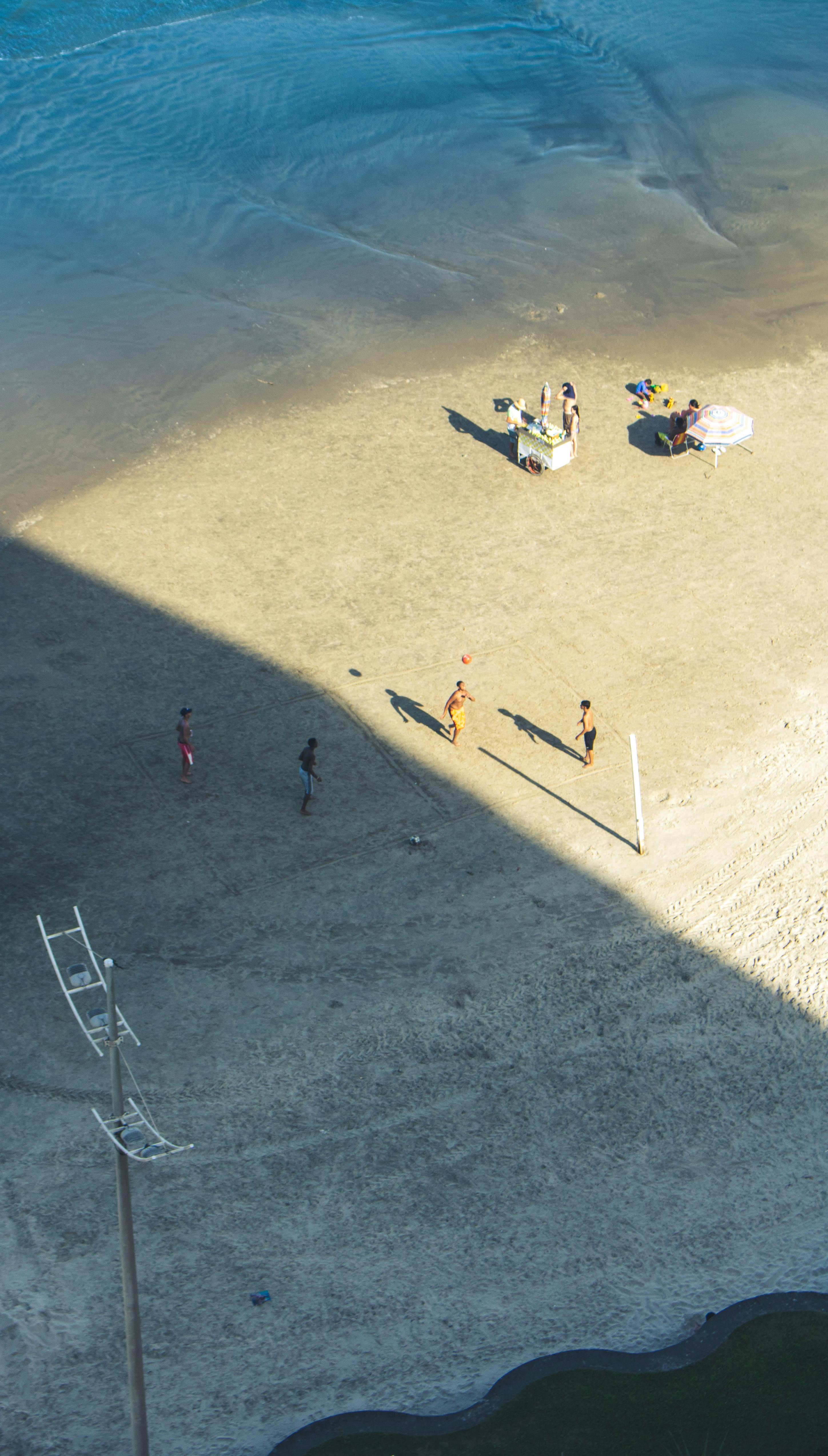 Aerial Photography of a Beach · Free Stock Photo