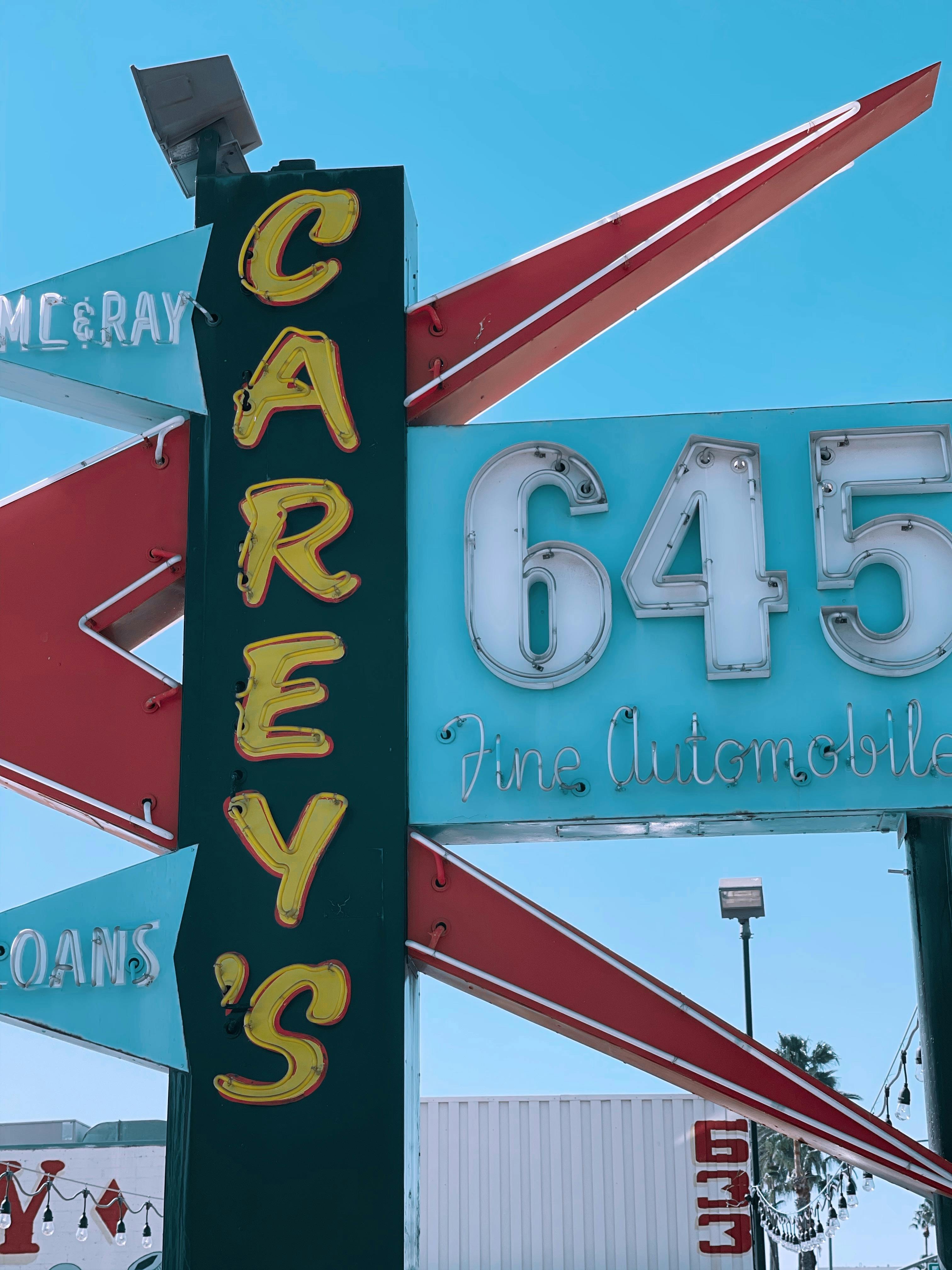 LED Business Signages Illuminating at Night · Free Stock Photo