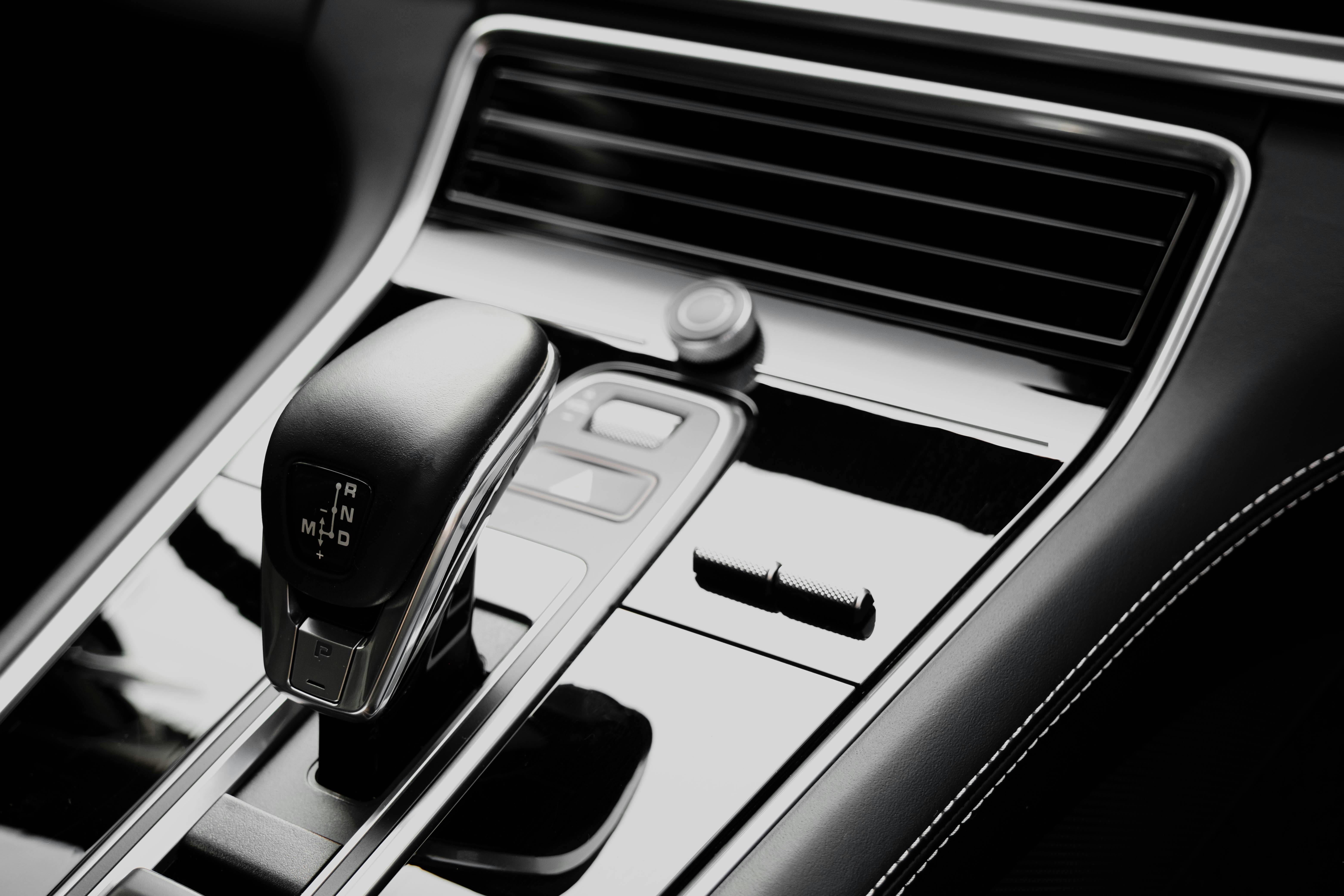 Photo of an Automatic Gearbox Inside a Luxurious Car · Free Stock Photo