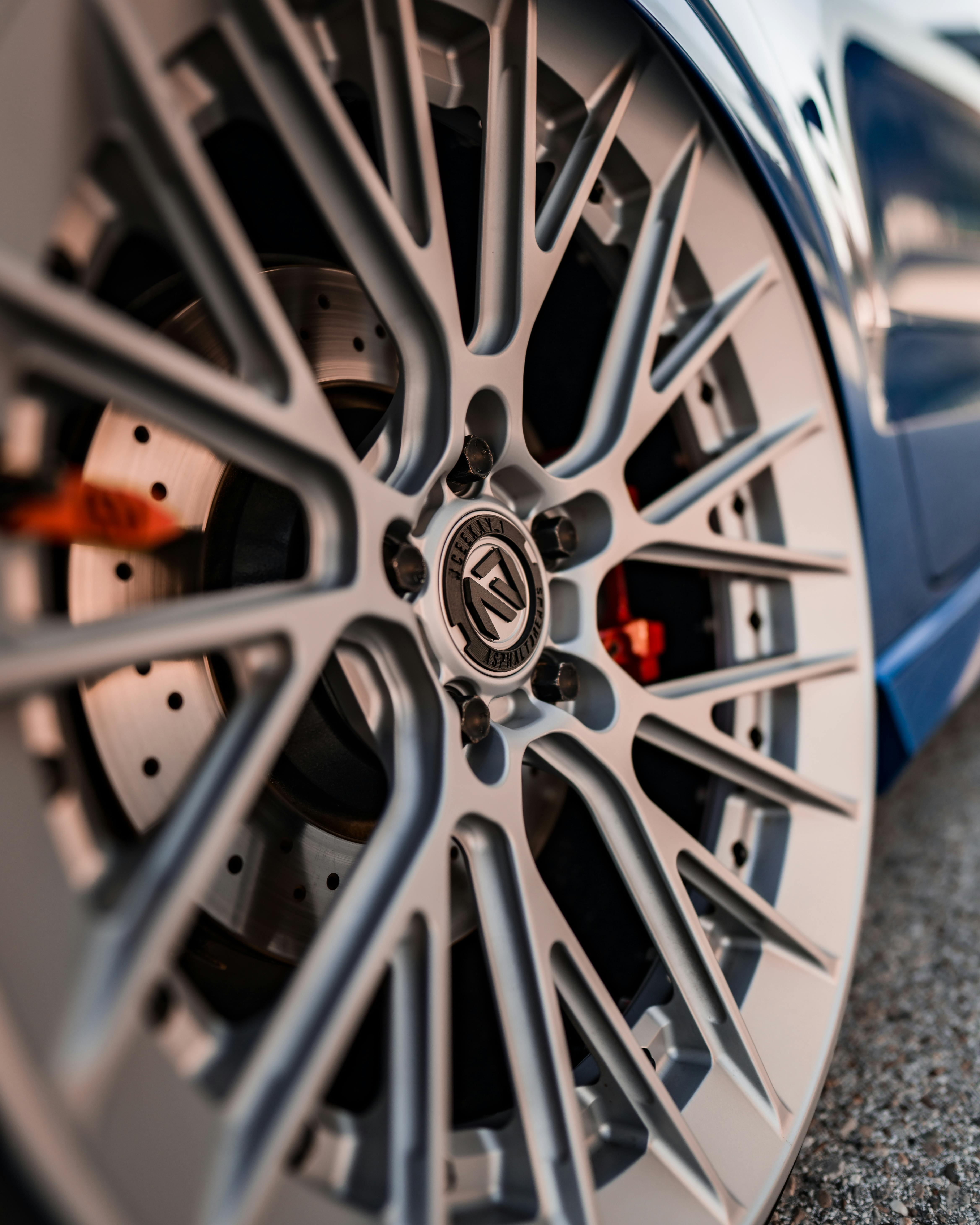 Car Wheel in Close Up · Free Stock Photo