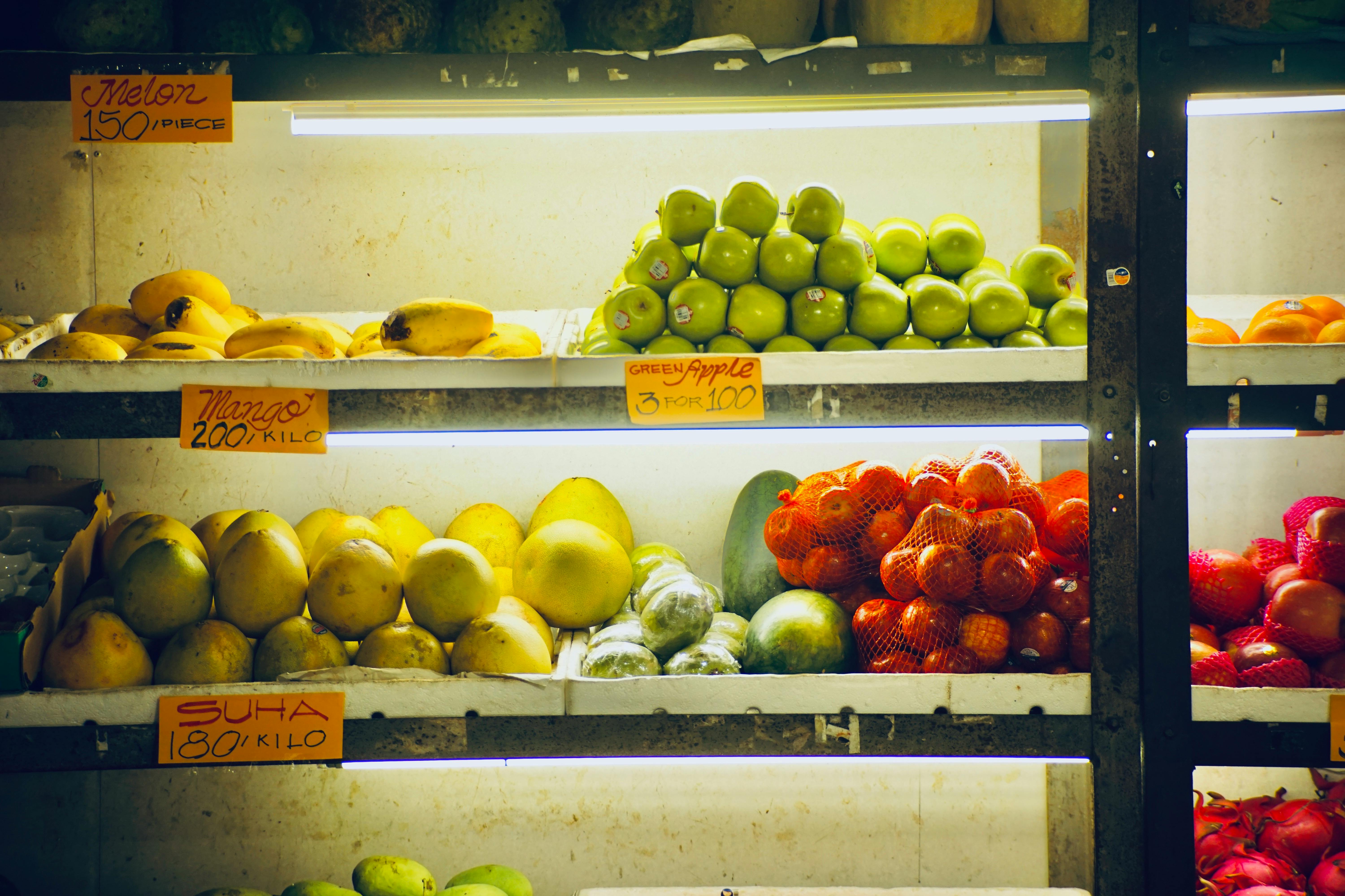Fruits in a Store · Free Stock Photo