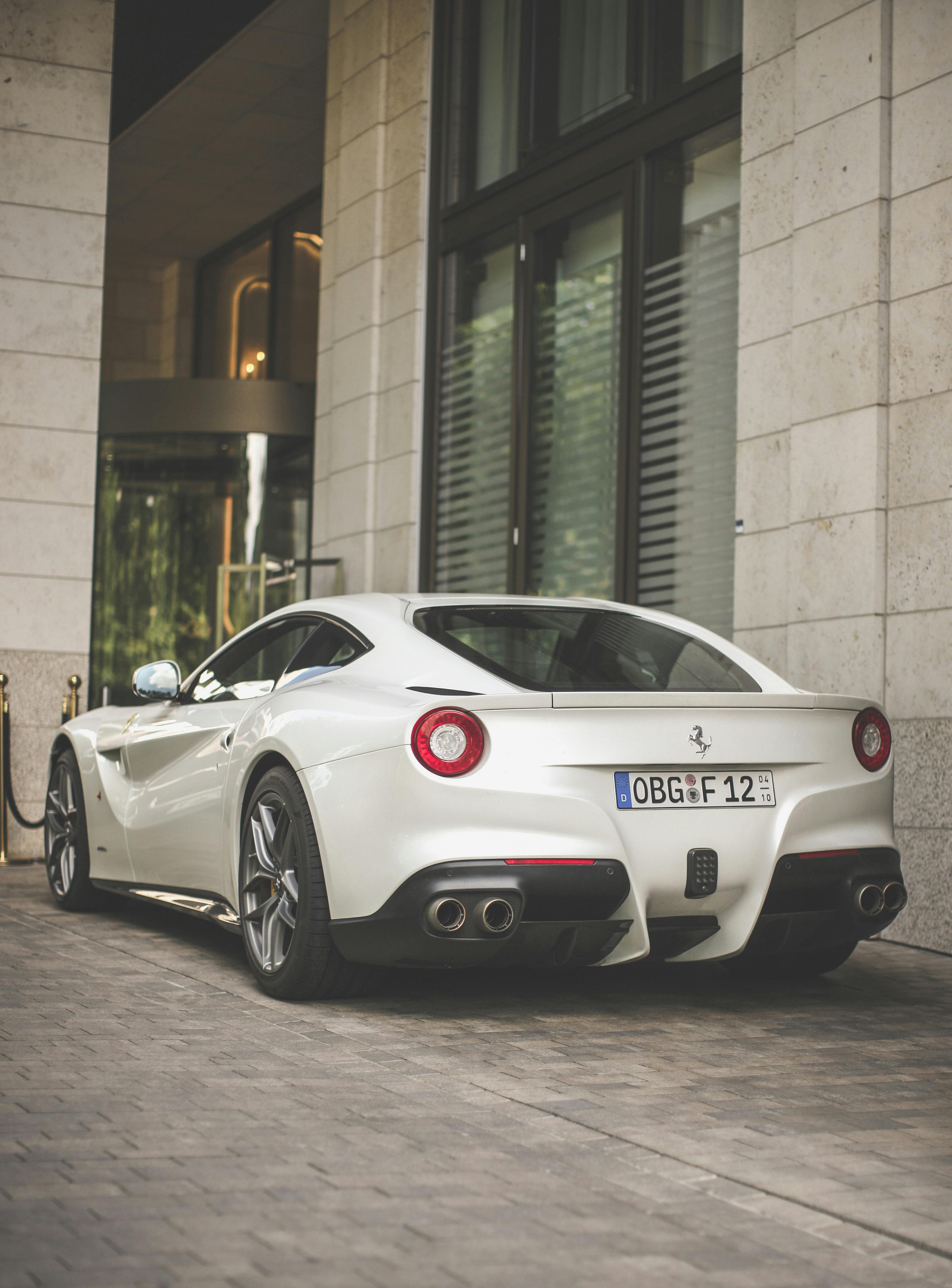 White Luxury Car · Free Stock Photo