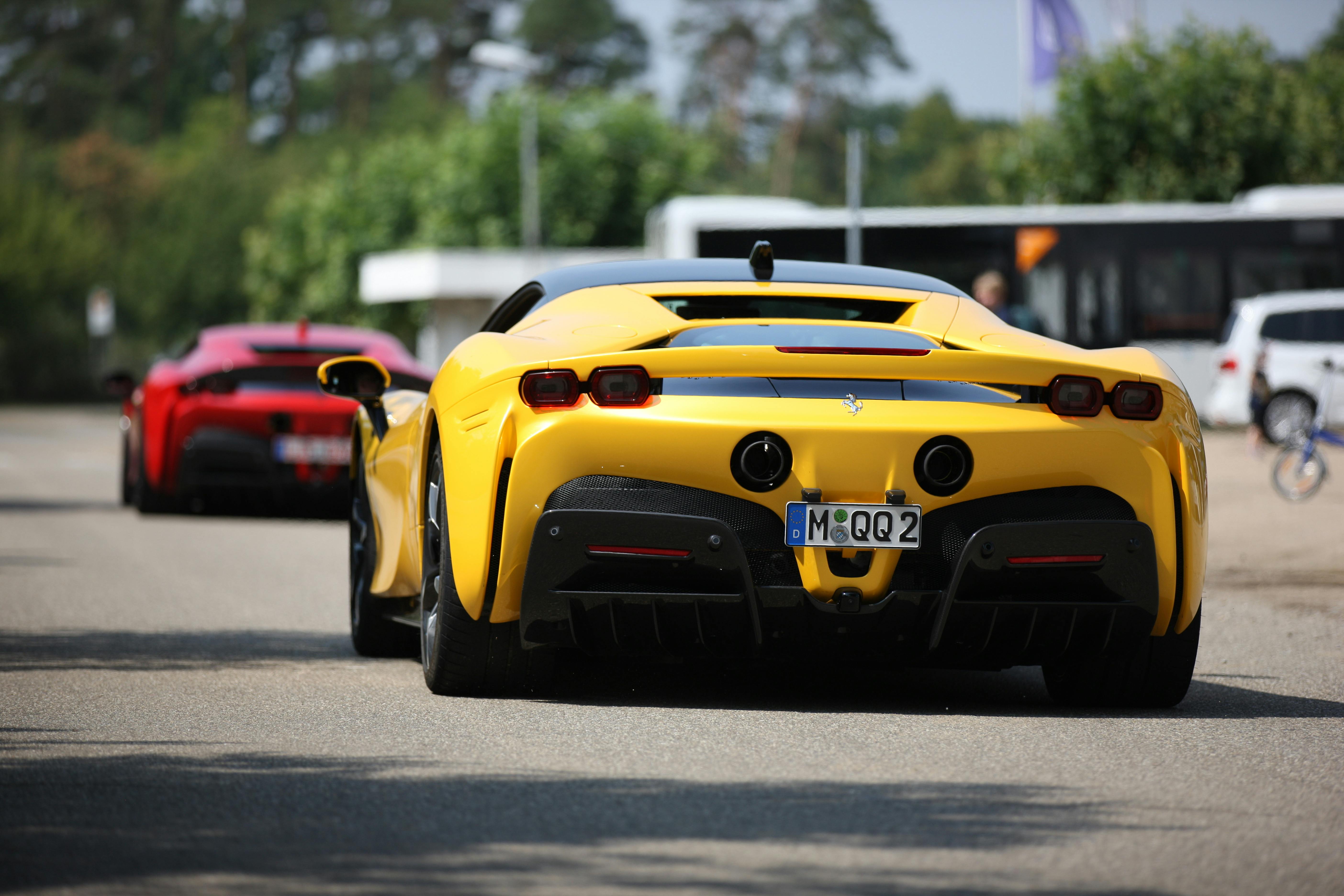 Yellow Sports Car during Day Time · Free Stock Photo