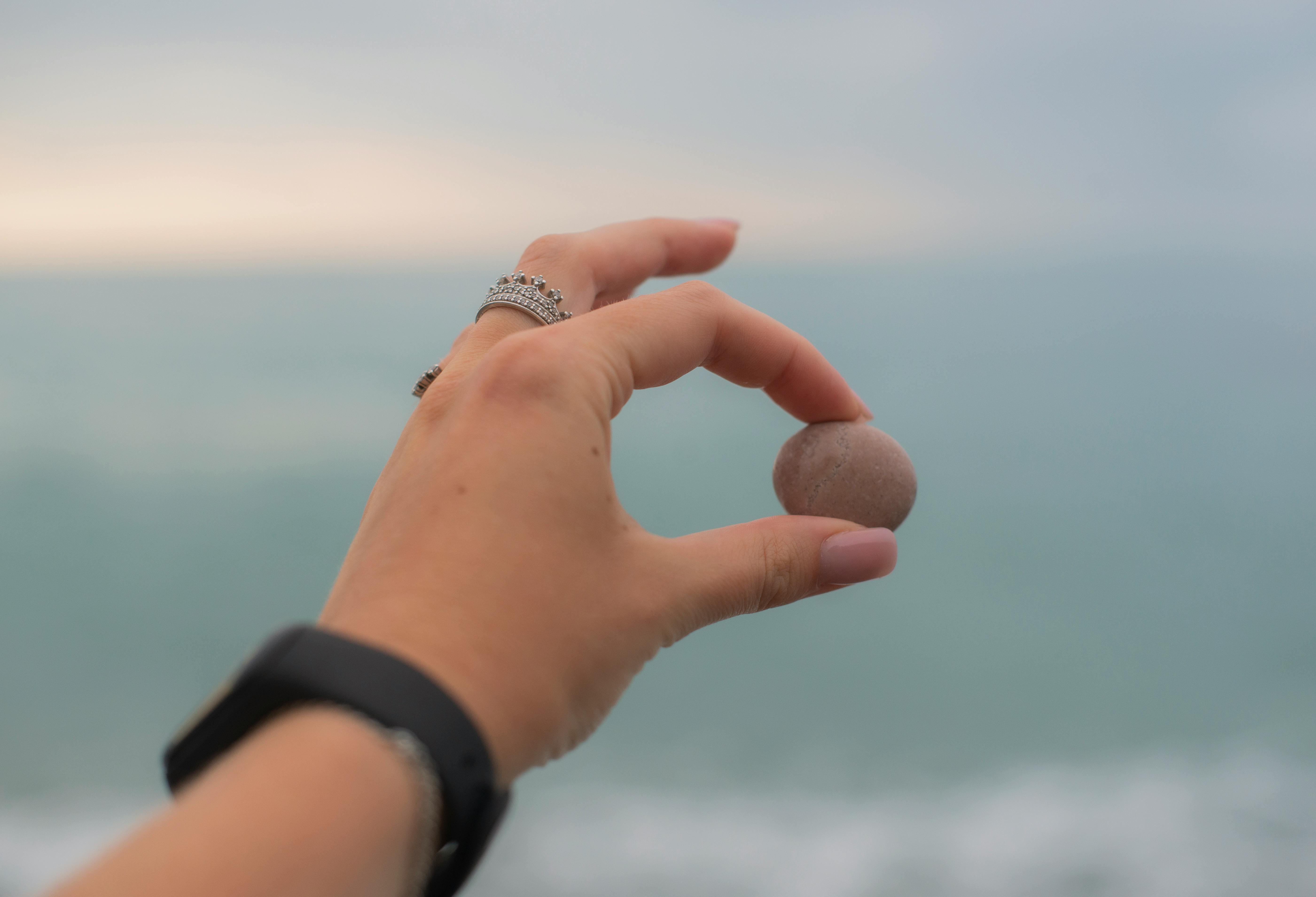 Close-up of Holding Different Stones · Free Stock Photo