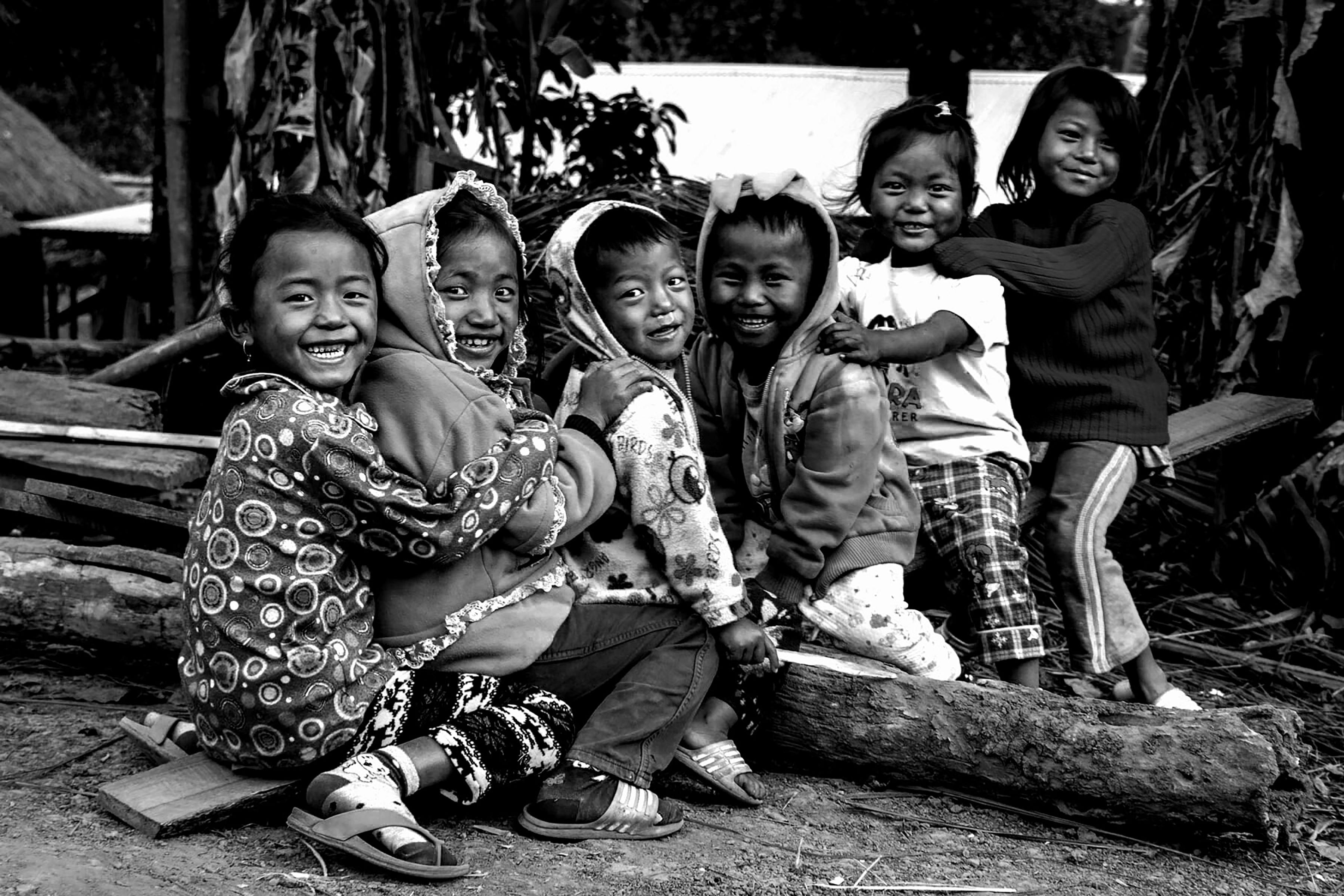 Two Happy Kids Playing Seesaw · Free Stock Photo
