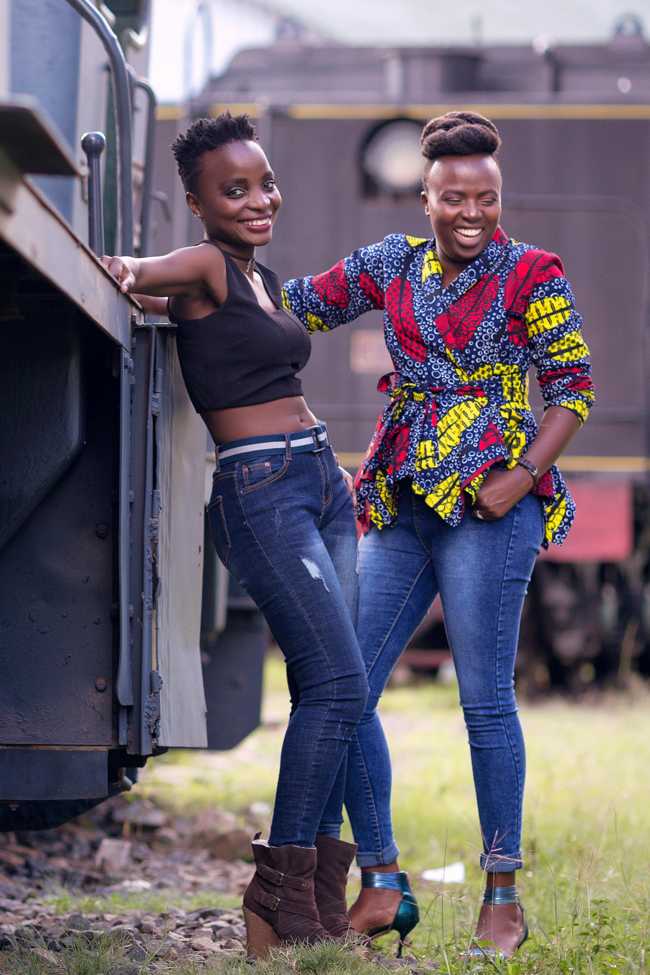 Model Posing in Jeans · Free Stock Photo