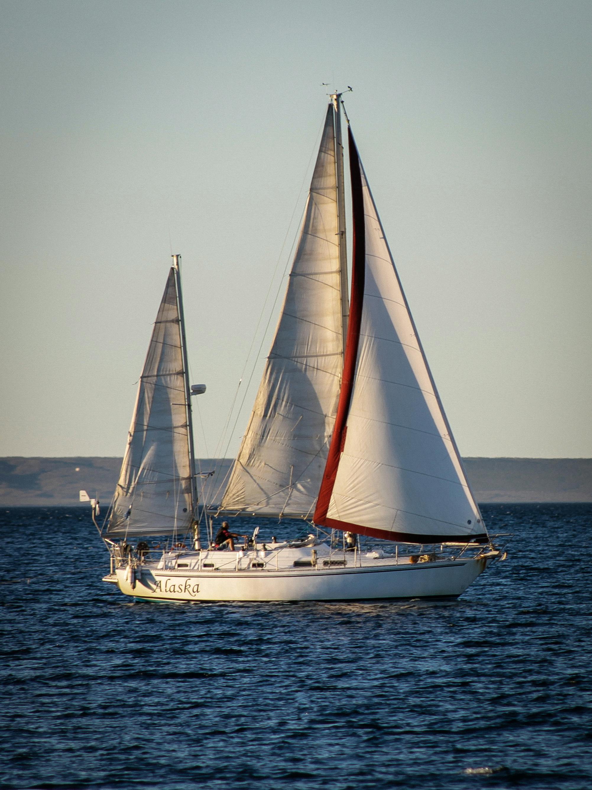 Sail Boat on the Ocean · Free Stock Photo