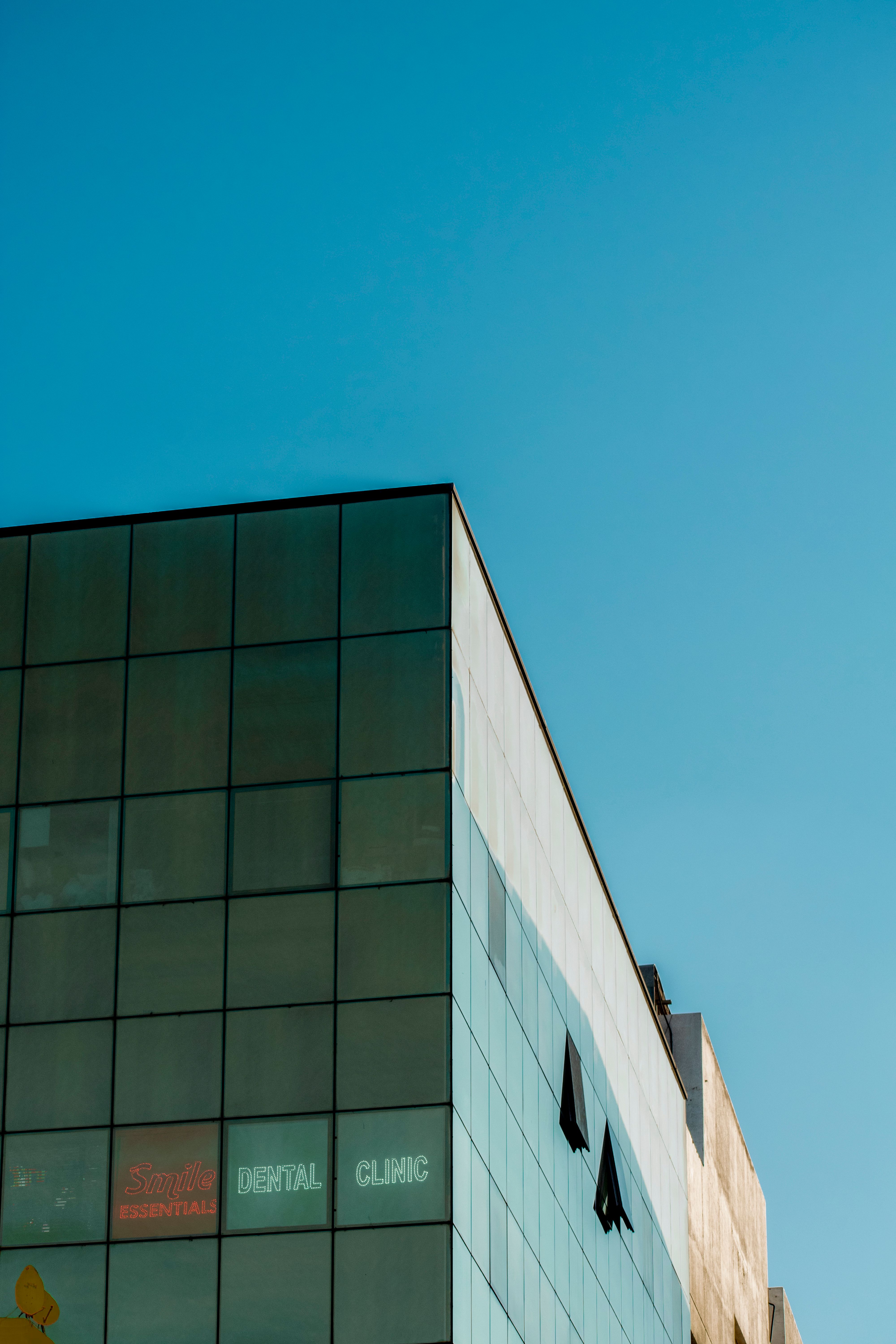 A Giant Screen On A Building Wall · Free Stock Photo