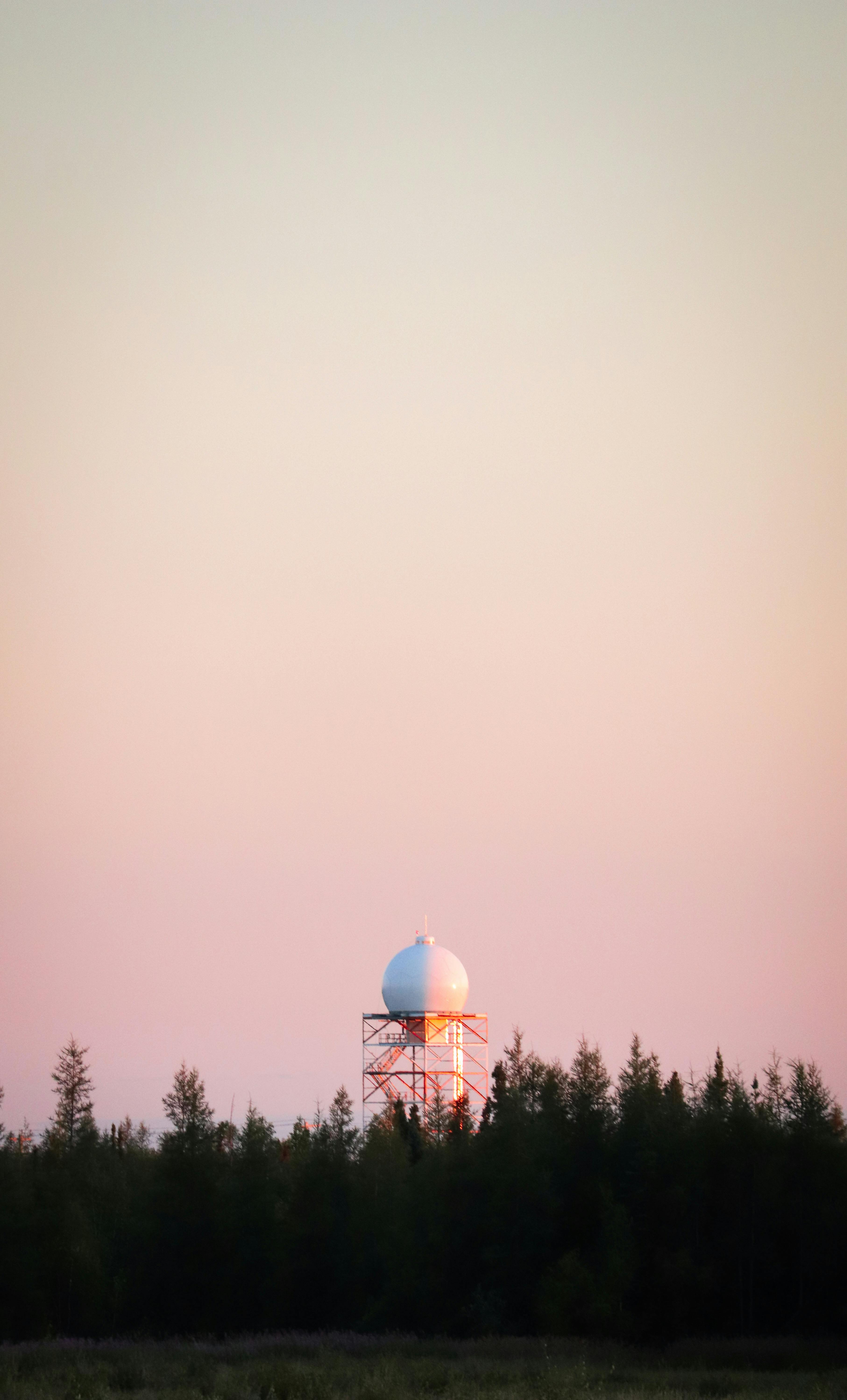 Photo of a Tower at Sunset · Free Stock Photo
