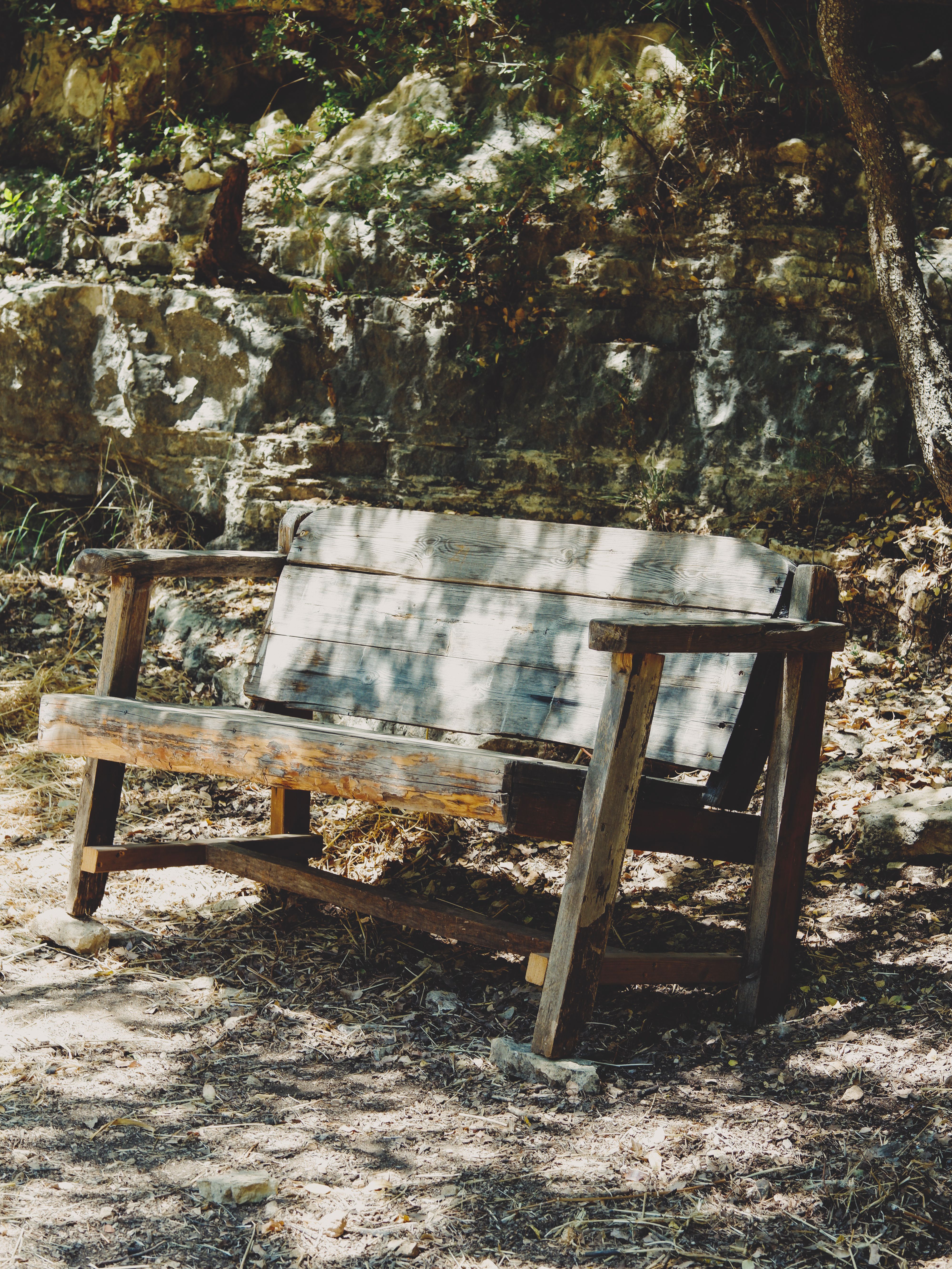 Photo of a Wooden Bench · Free Stock Photo